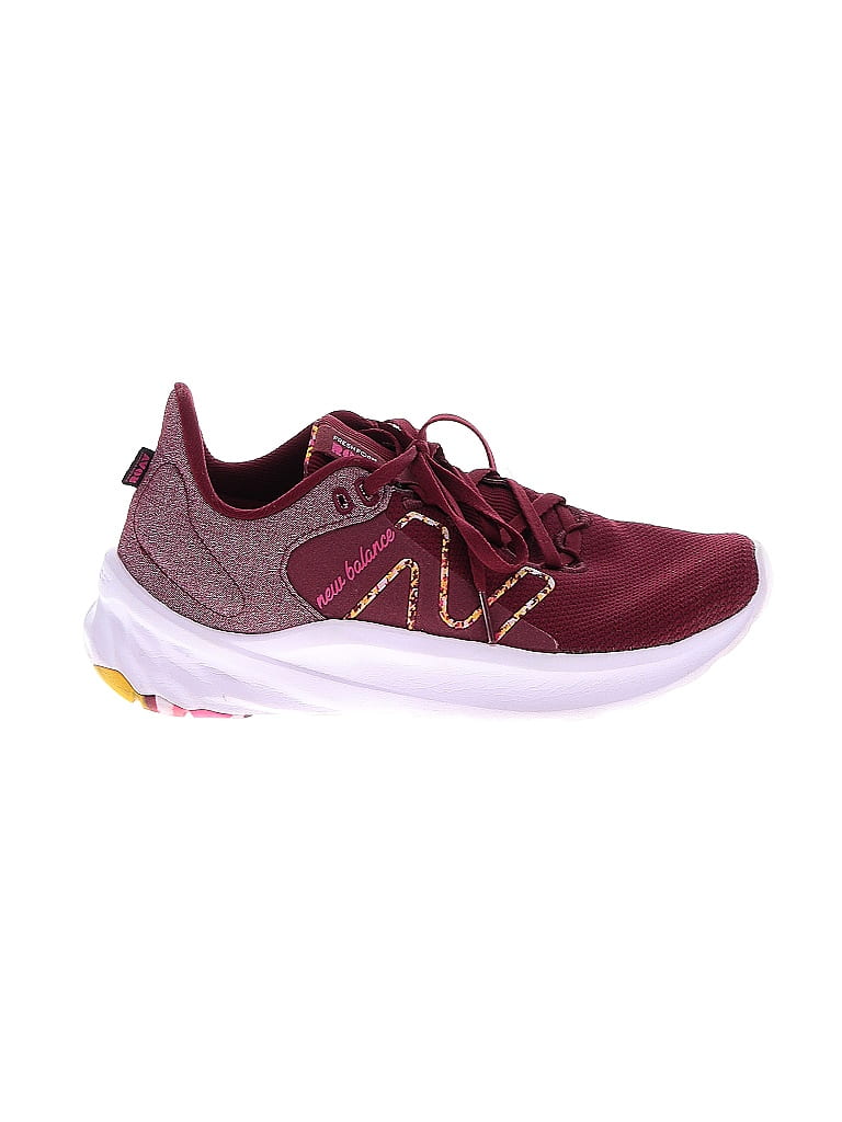 New Balance Floral Solid Maroon Burgundy Sneakers Size 8 1/2 - 54% off ...