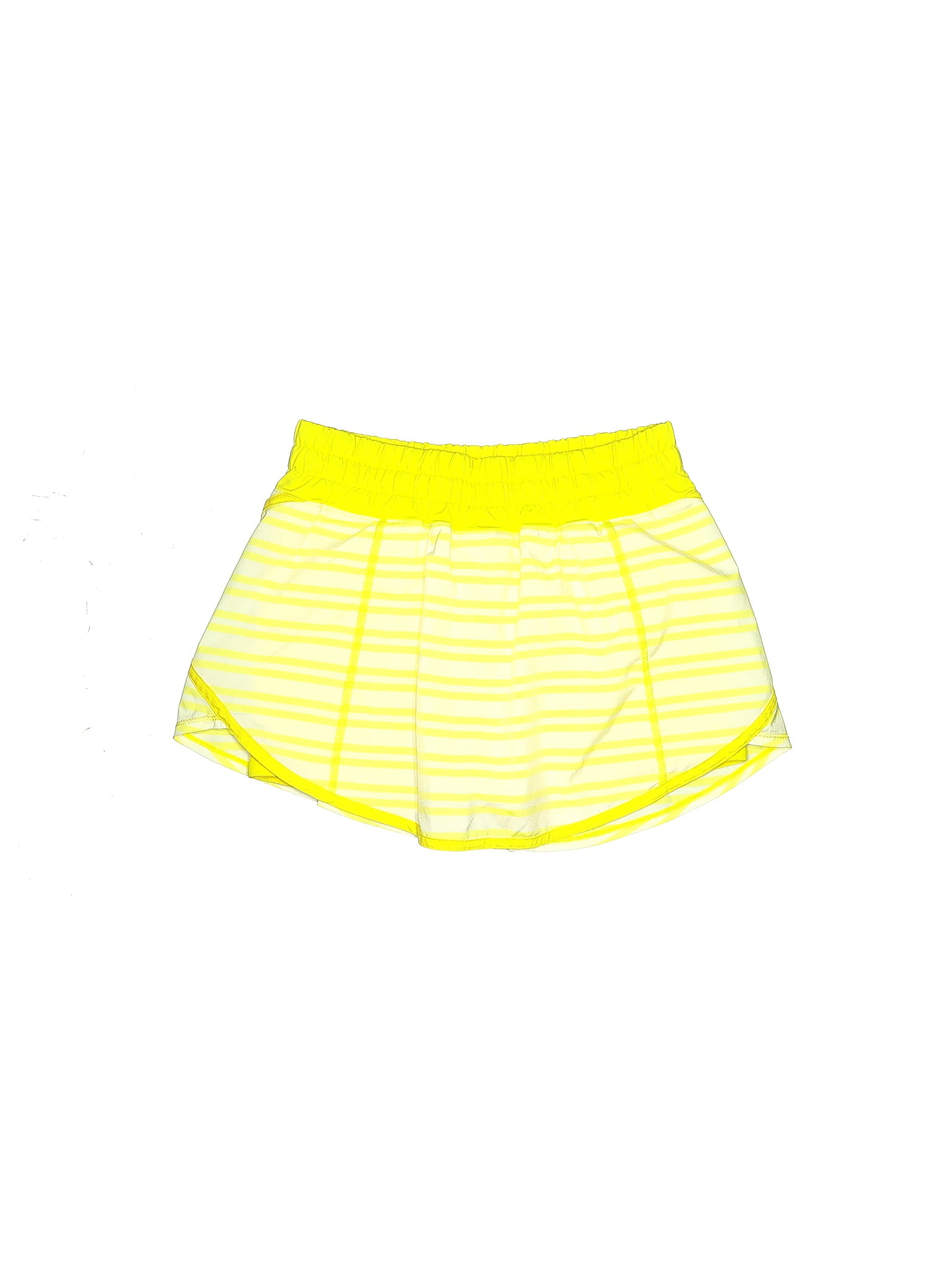 Lululemon Athletica Color Block Stripes Yellow Active Skort Size 4 - 47 ...