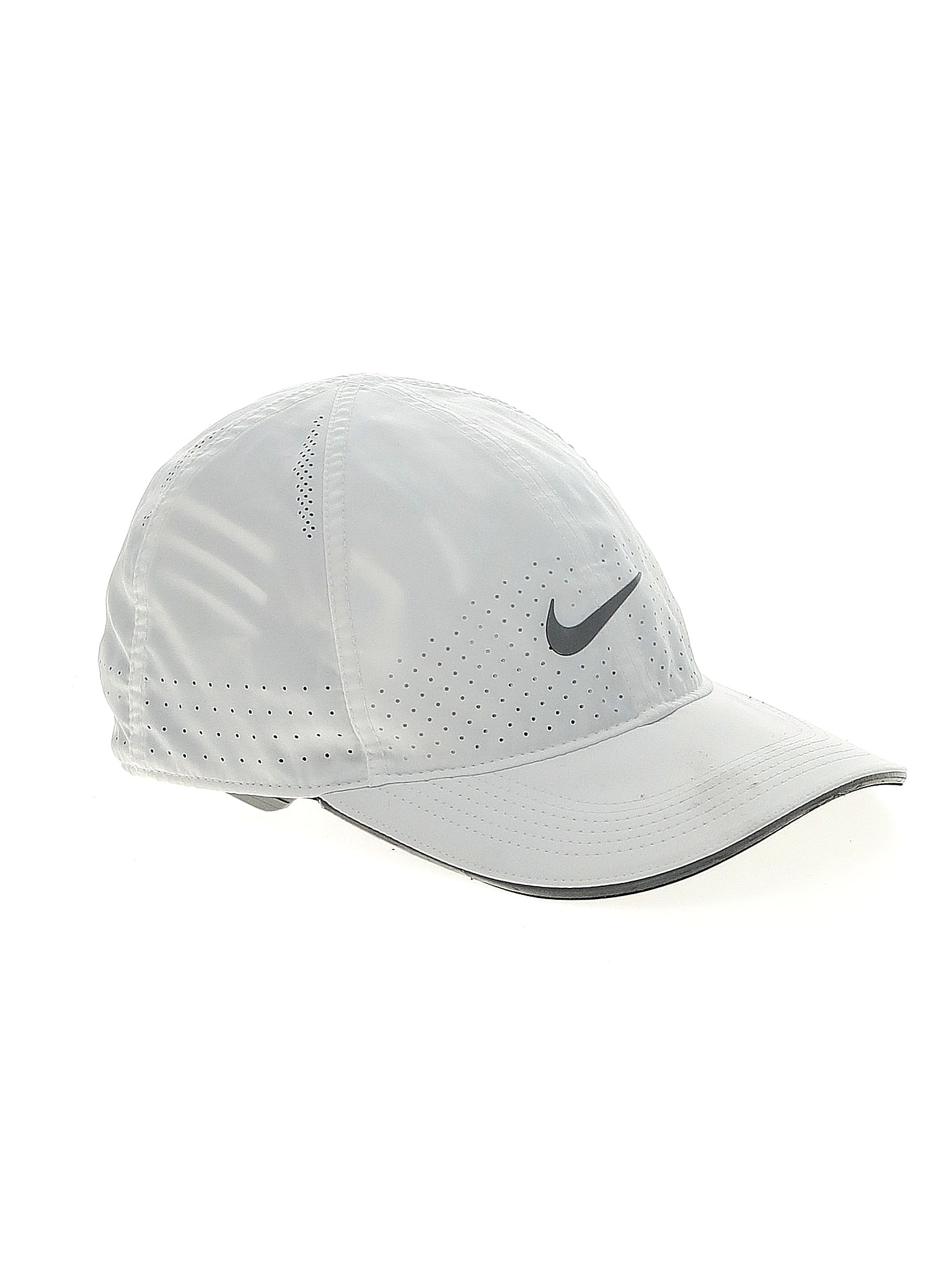 Nike 100% Polyester White Baseball Cap One Size - 19% off | ThredUp