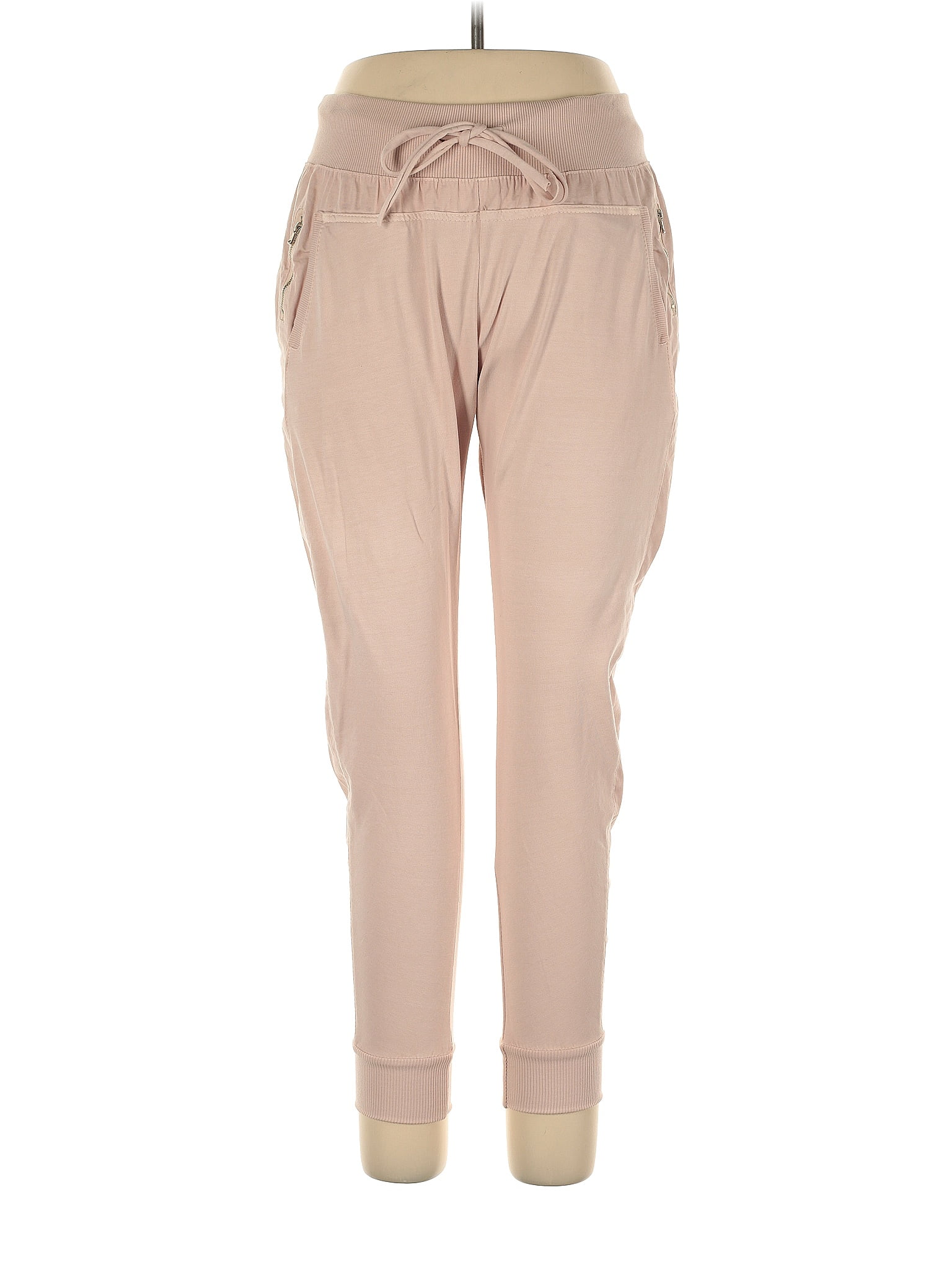 Suzy D Solid Tan Active Pants Size XL - 47% off | ThredUp