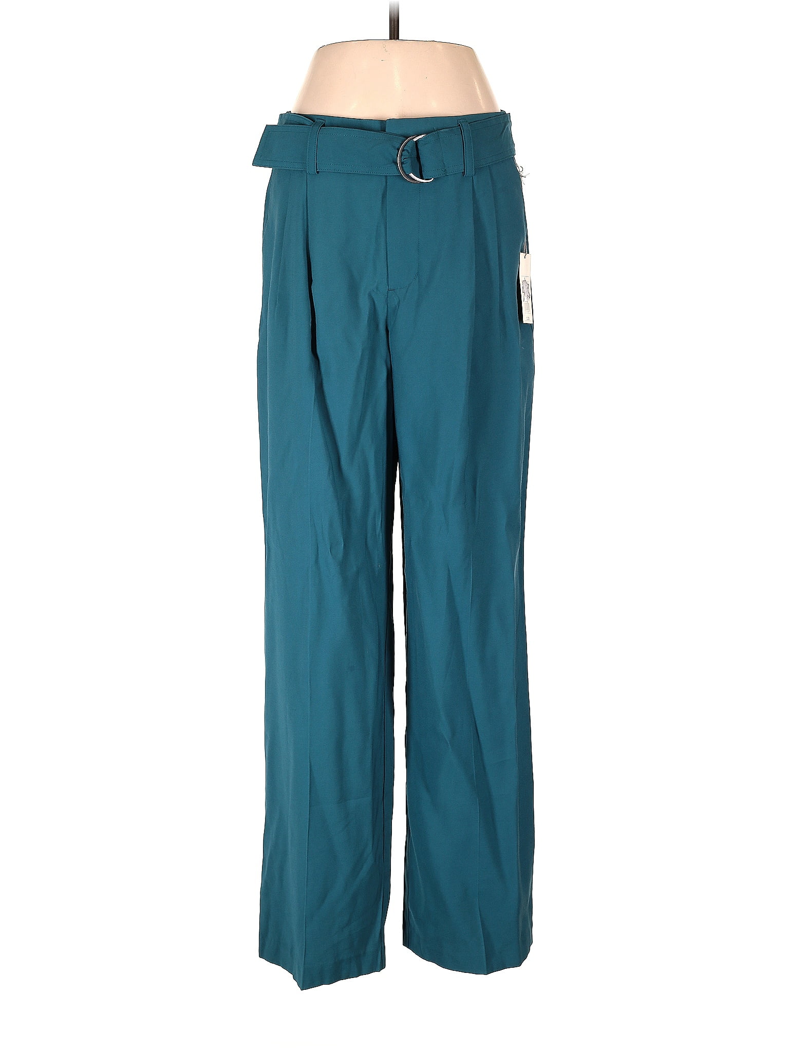 A New Day Solid Teal Dress Pants Size 6 - 37% off | ThredUp
