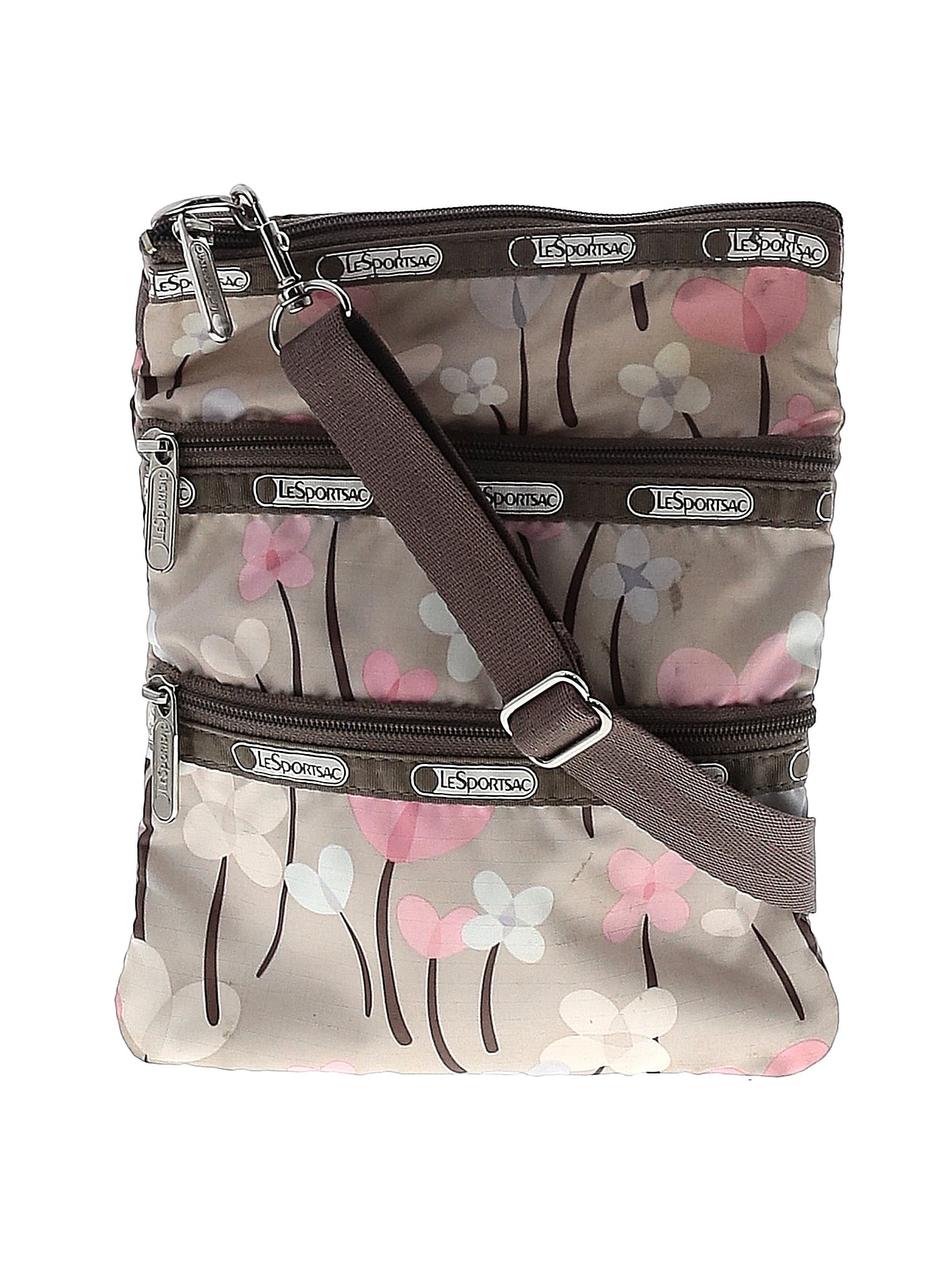 LeSportsac Gray Crossbody Bag One Size - 69% off | ThredUp