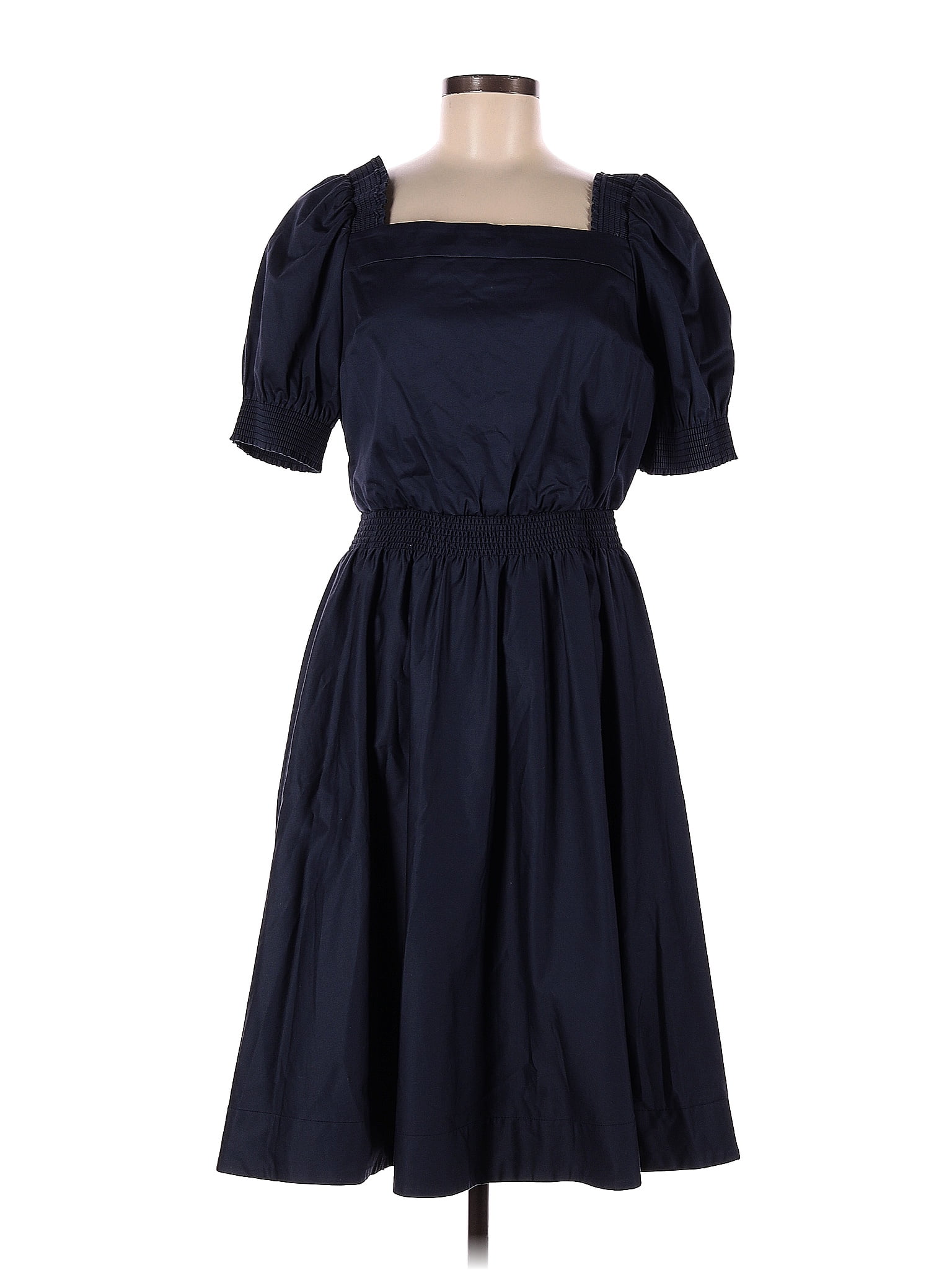Gal Meets Glam Solid Navy Blue Casual Dress Size 6 - 71% off | ThredUp
