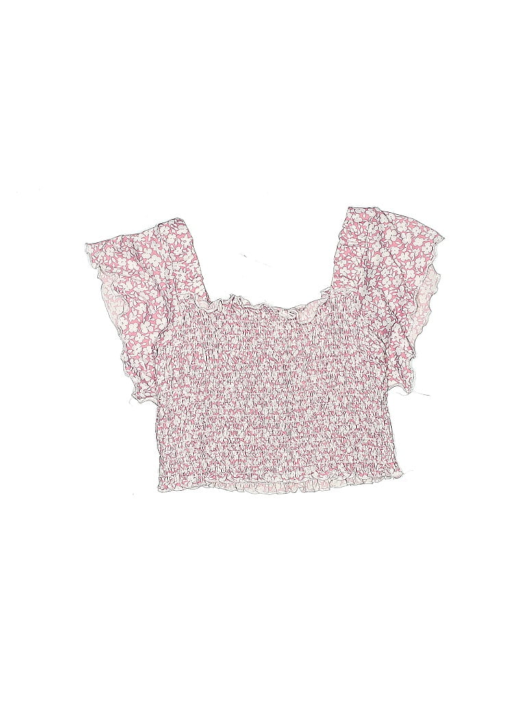 Tweenstyle By Stoopher Pink Short Sleeve Top Size 14 65 Off Thredup