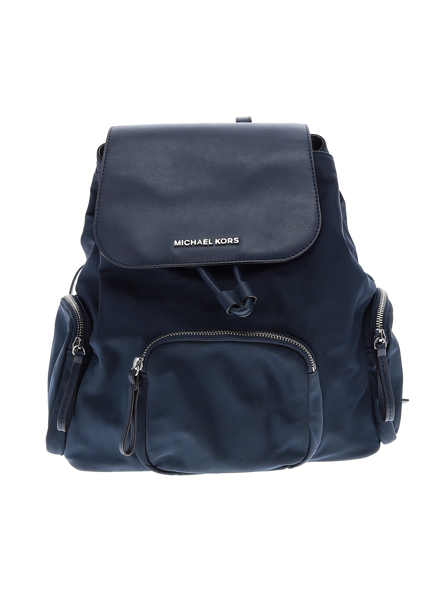 Michael Kors Graphic Solid Navy Blue Backpack One Size - 78% off | ThredUp