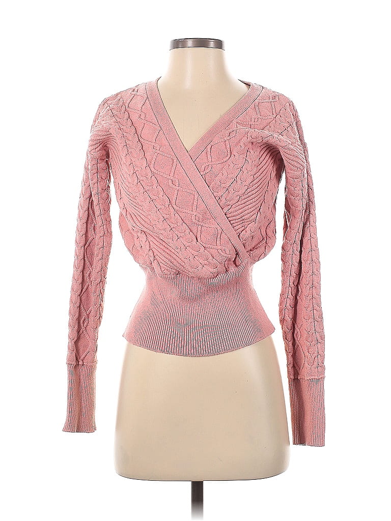 Lulus Pink Pullover Sweater Size S - 68% off | ThredUp