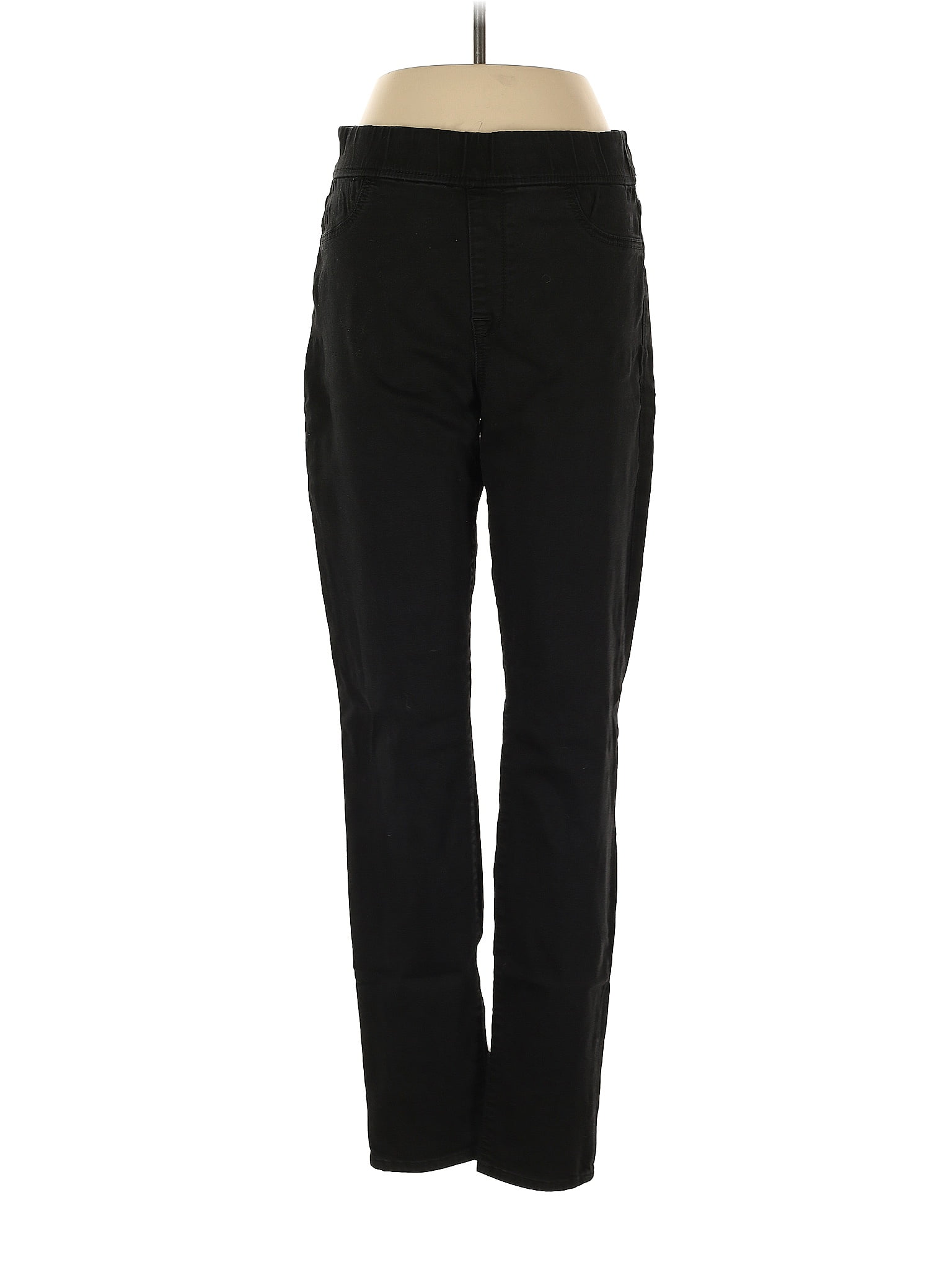 Jen7 by 7 For All Mankind Polka Dots Black Jeans Size 8 - 76% off | ThredUp