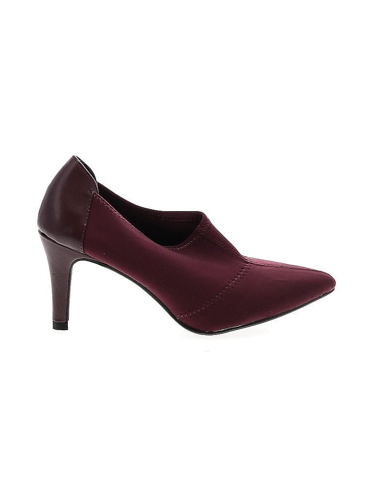 Patrizia by Spring Step Solid Maroon Burgundy Ankle Boots Size 36 (EU ...