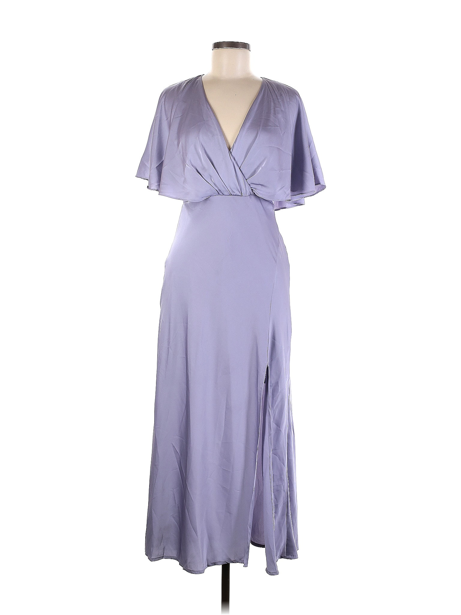 ASTR The Label Solid Purple Cocktail Dress Size M - 65% off | ThredUp
