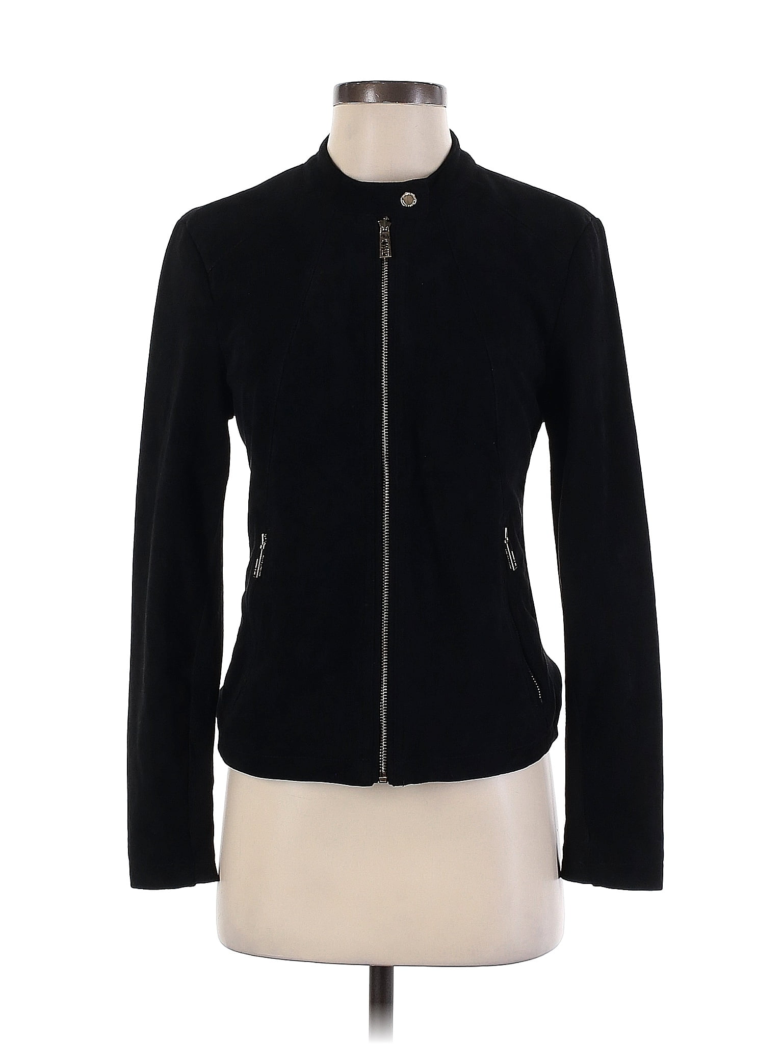 Ivanka Trump Solid Black Jacket Size S - 75% off | ThredUp