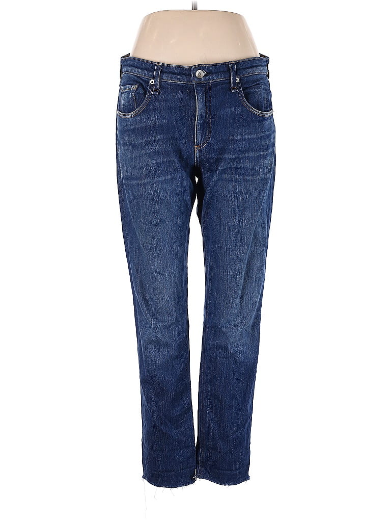 Rag & Bone Solid Blue Jeans 30 Waist - 75% off | ThredUp