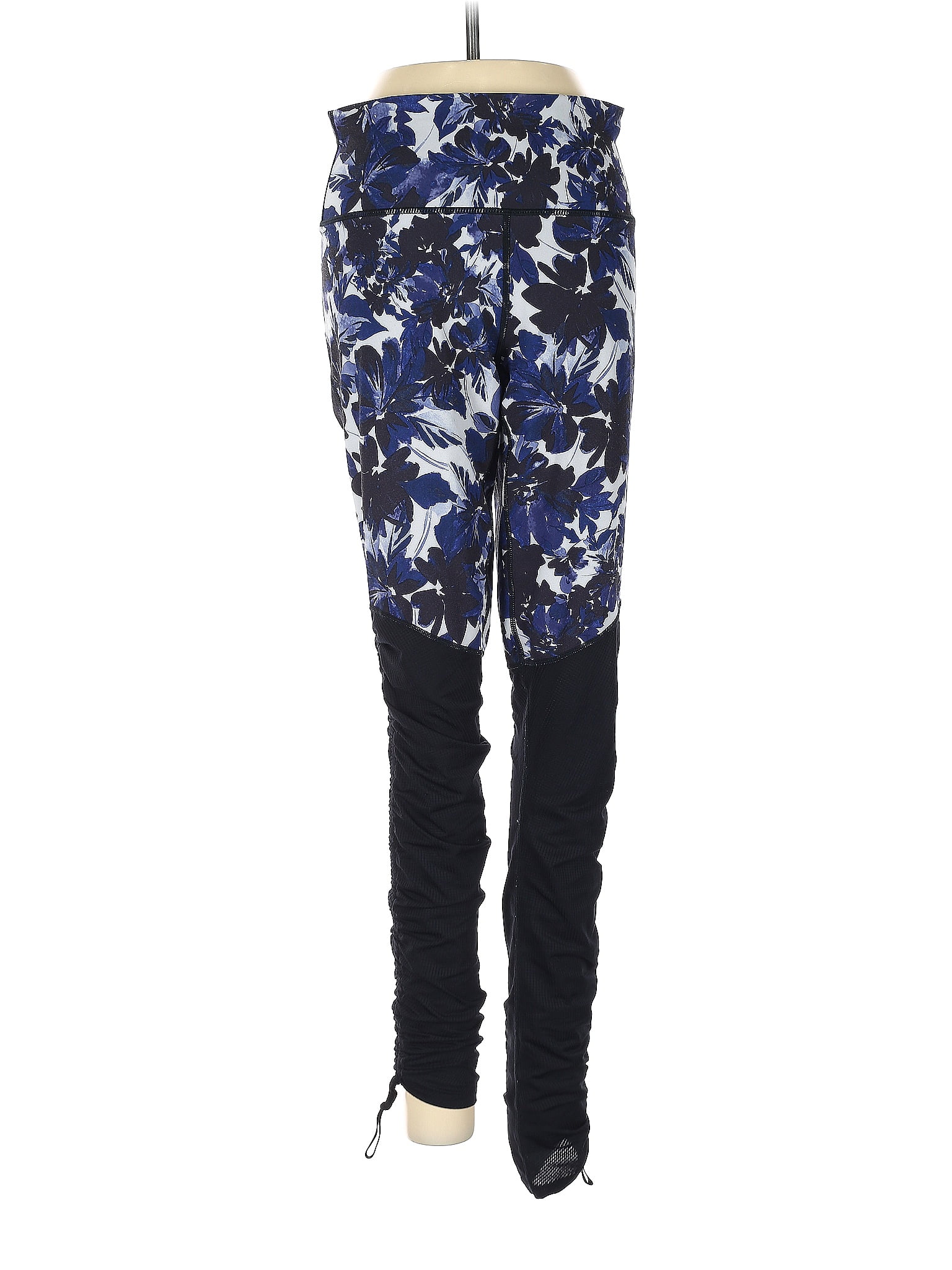 Fabletics Floral Multi Color Blue Leggings Size S - 59% off | ThredUp