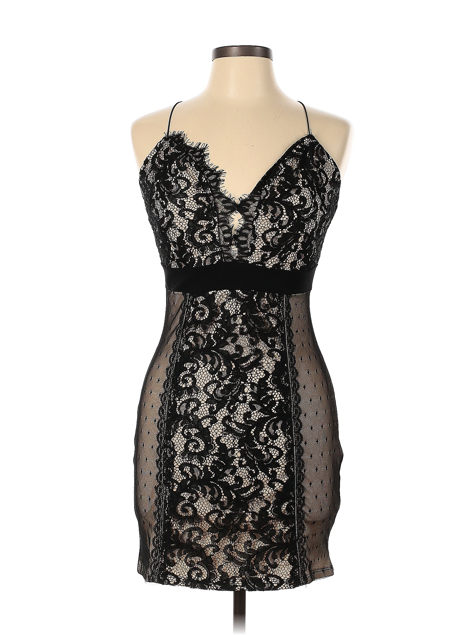 Mind Code Solid Black Cocktail Dress Size L - 53% off | ThredUp