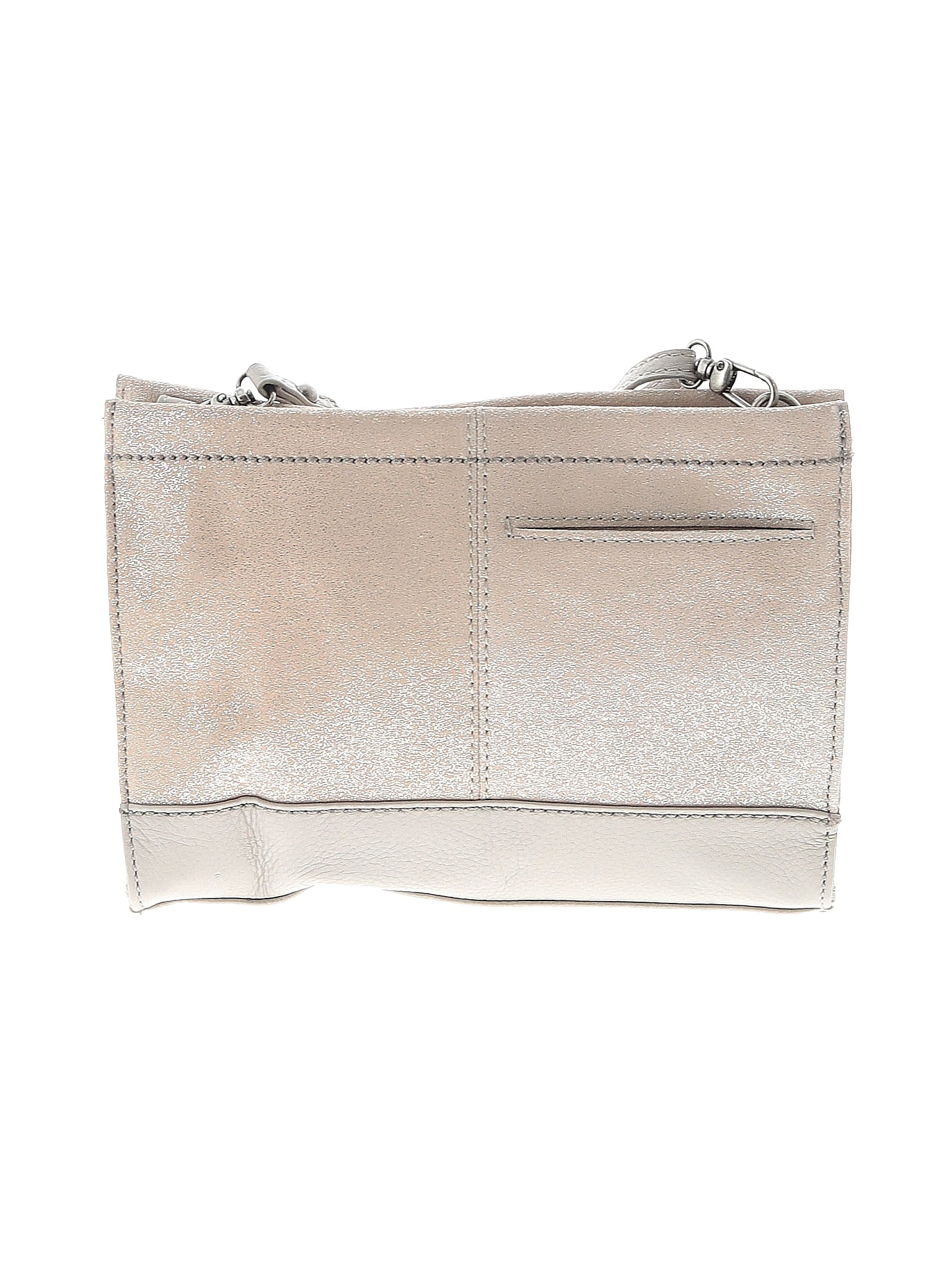 The Sak 100% Leather Silver Leather Crossbody Bag One Size - 66% off ...
