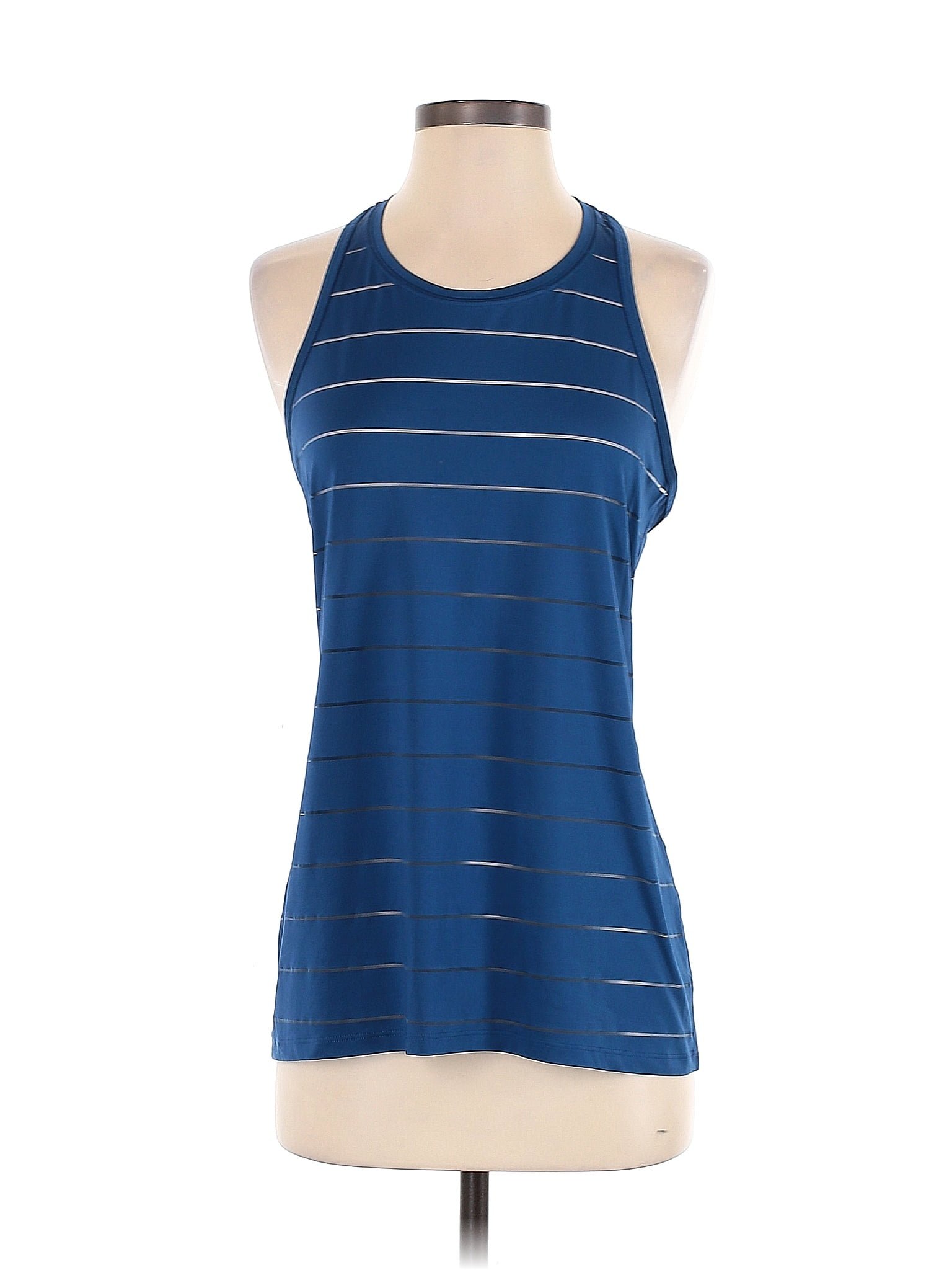 Athleta Color Block Stripes Blue Active Tank Size S 51 Off Thredup