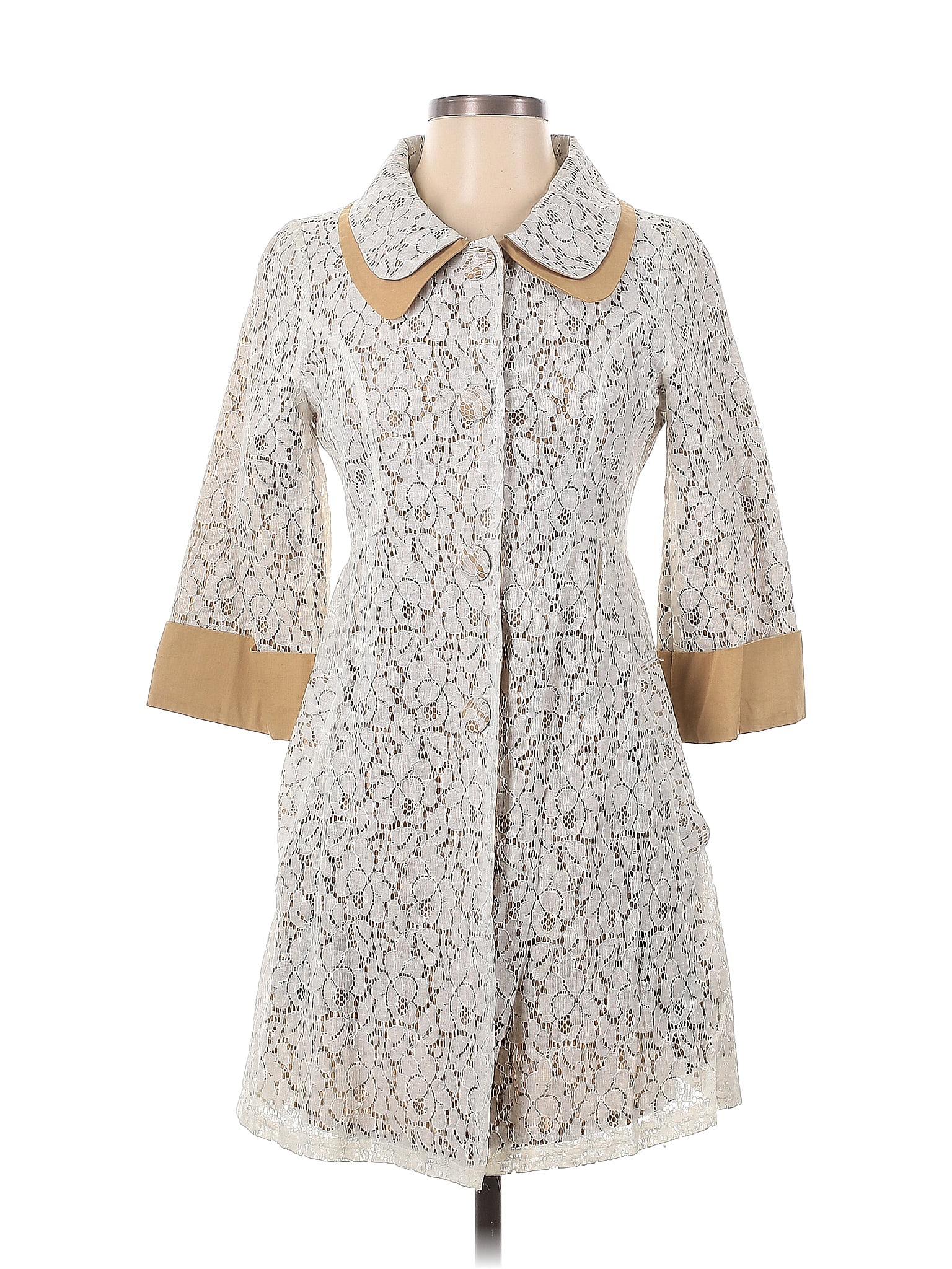 Ryu Color Block Ivory Casual Dress Size S - 72% off | ThredUp