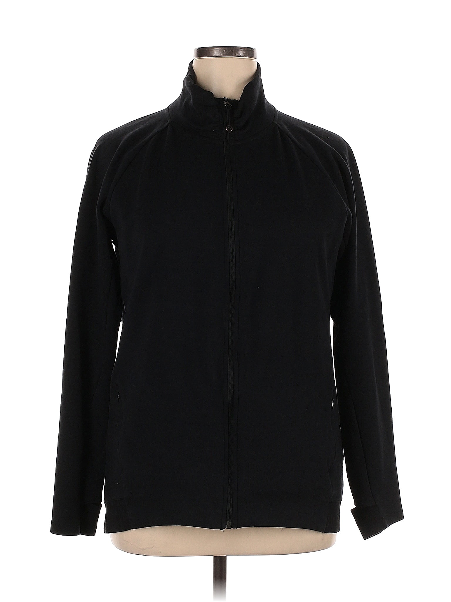 KIRKLAND Signature Solid Black Jacket Size XL - 40% off | ThredUp