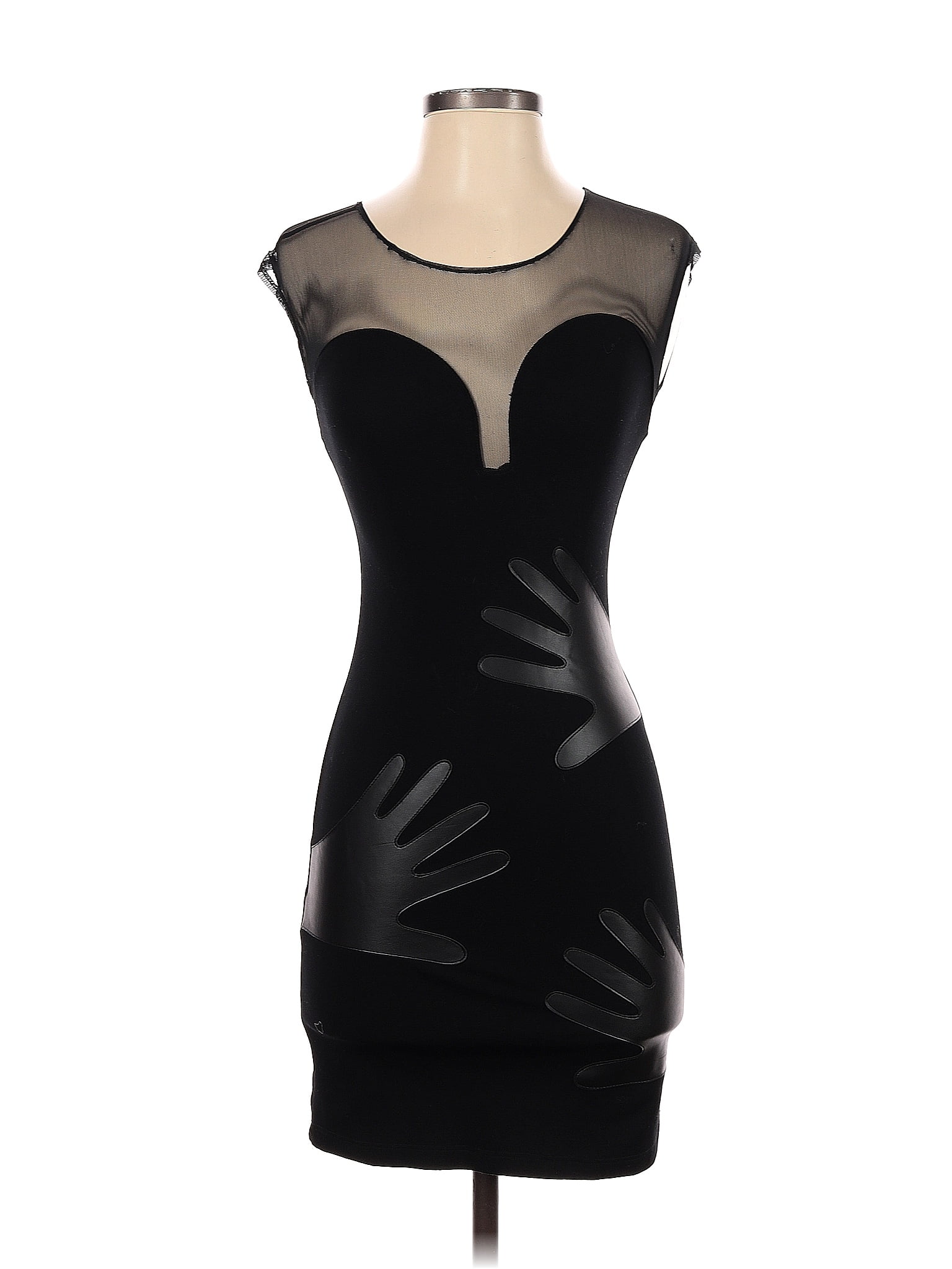 Unbranded Solid Black Cocktail Dress Size S 67 Off Thredup