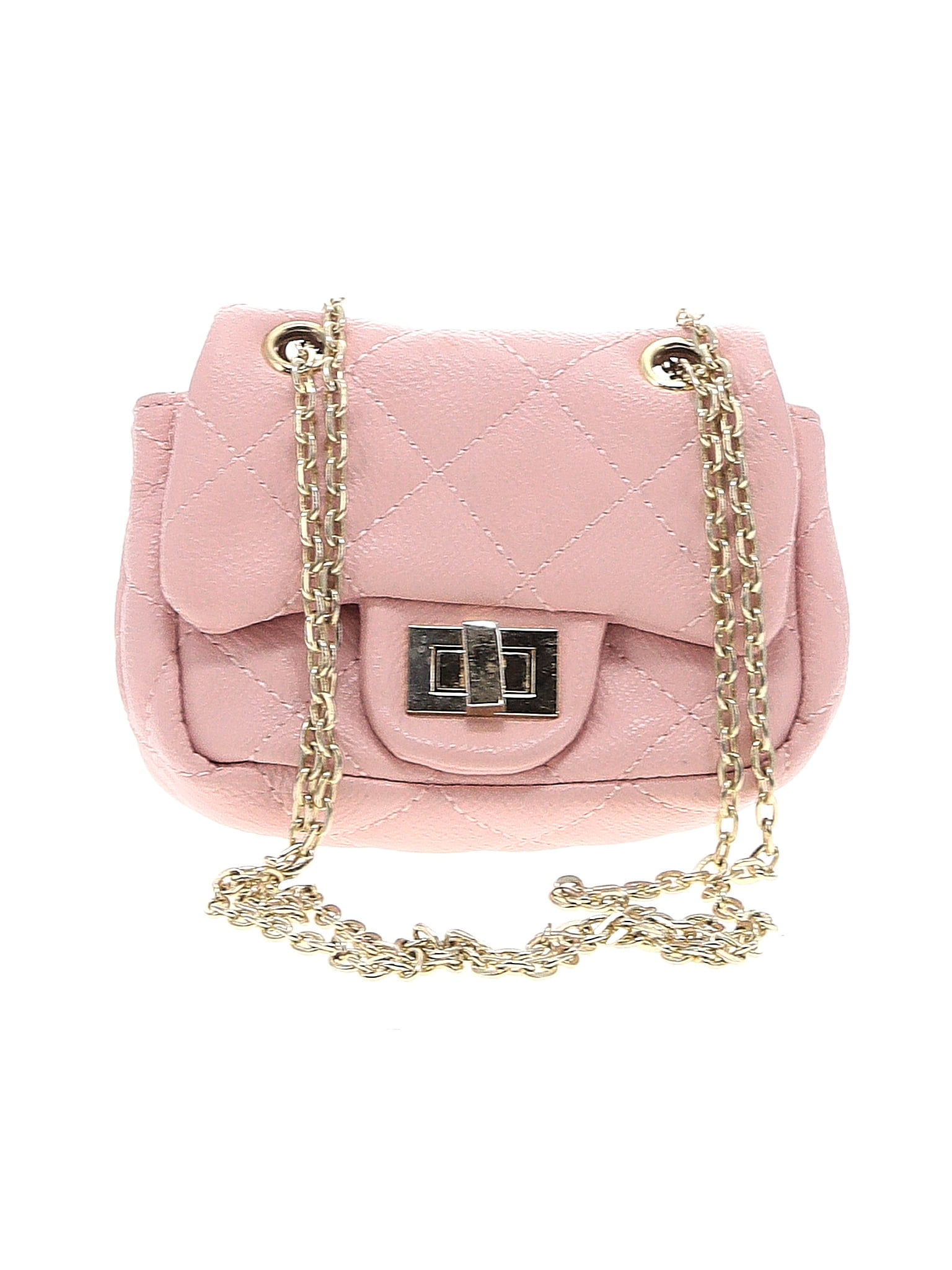 Assorted Brands Solid Pink Shoulder Bag One Size - 56% off | ThredUp