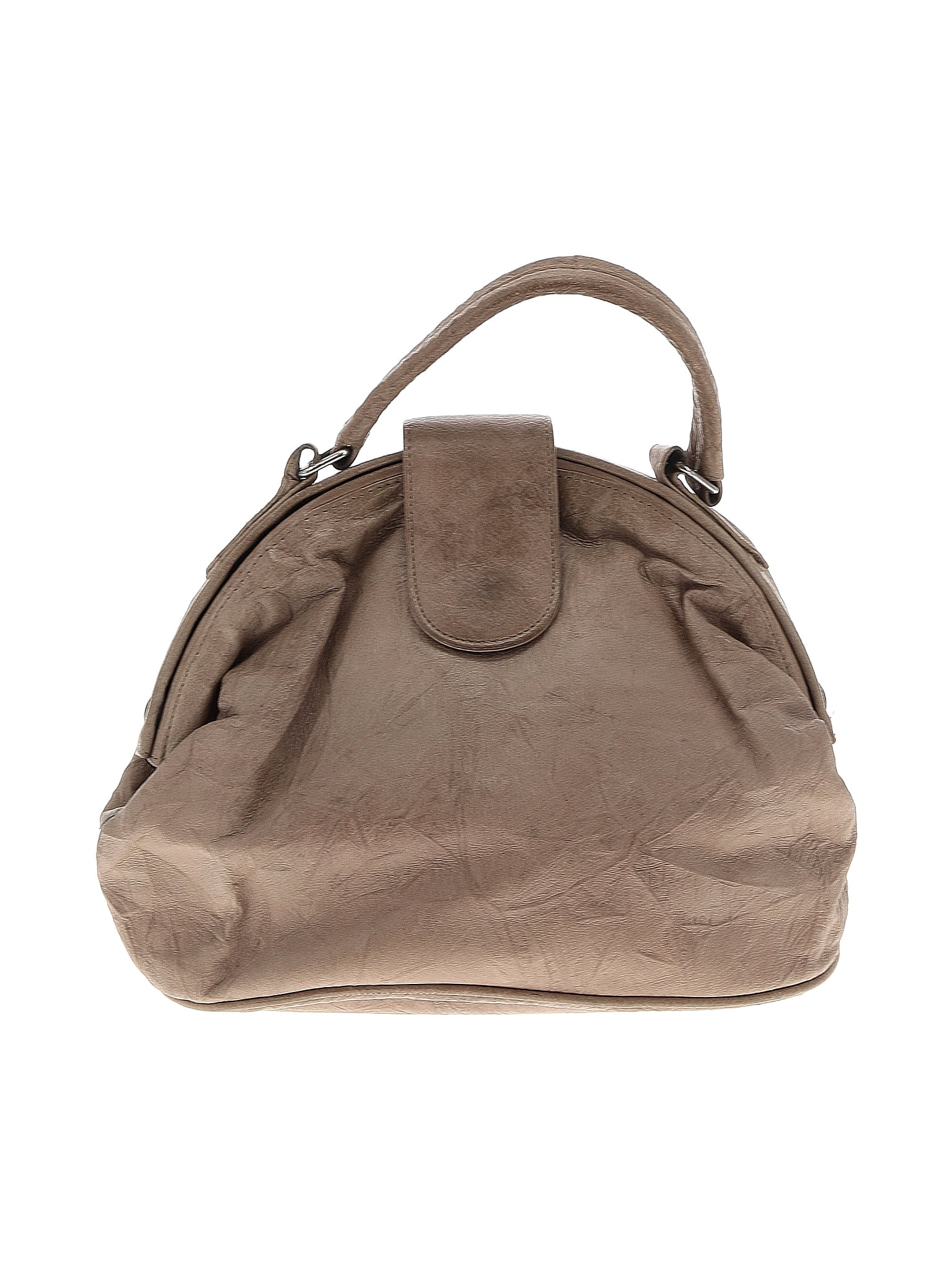 Byrnes & Baker Solid Tan Satchel One Size - 62% off | ThredUp