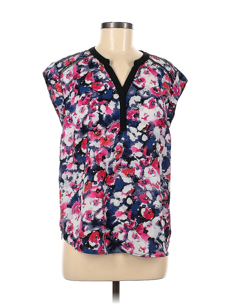 41hawthorn 100 Polyester Color Block Floral Multi Color Pink Short
