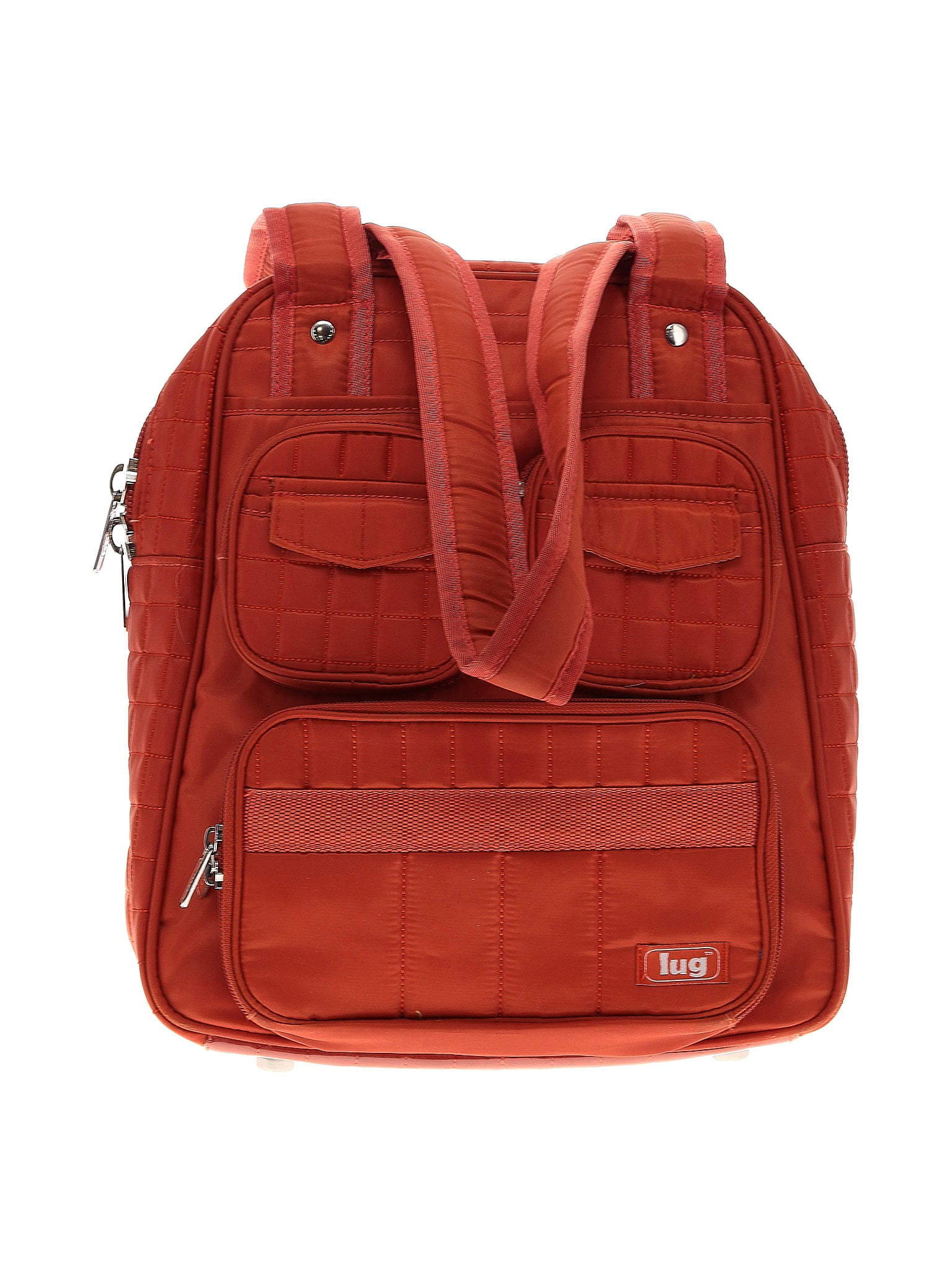 Lug Solid Red Orange Backpack One Size - 39% off | ThredUp