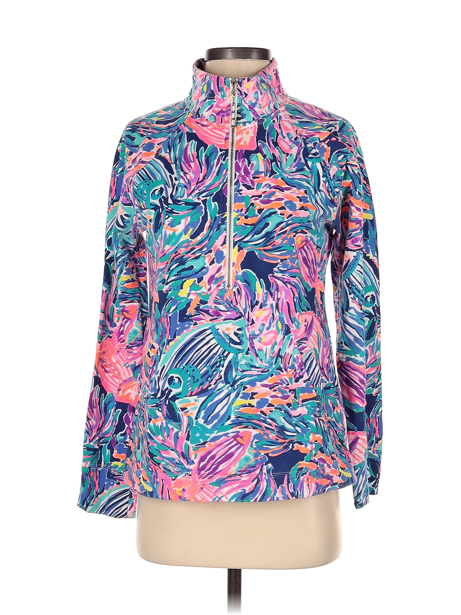 Lilly Pulitzer Tropical Pink Track Jacket Size S - 65% off | ThredUp