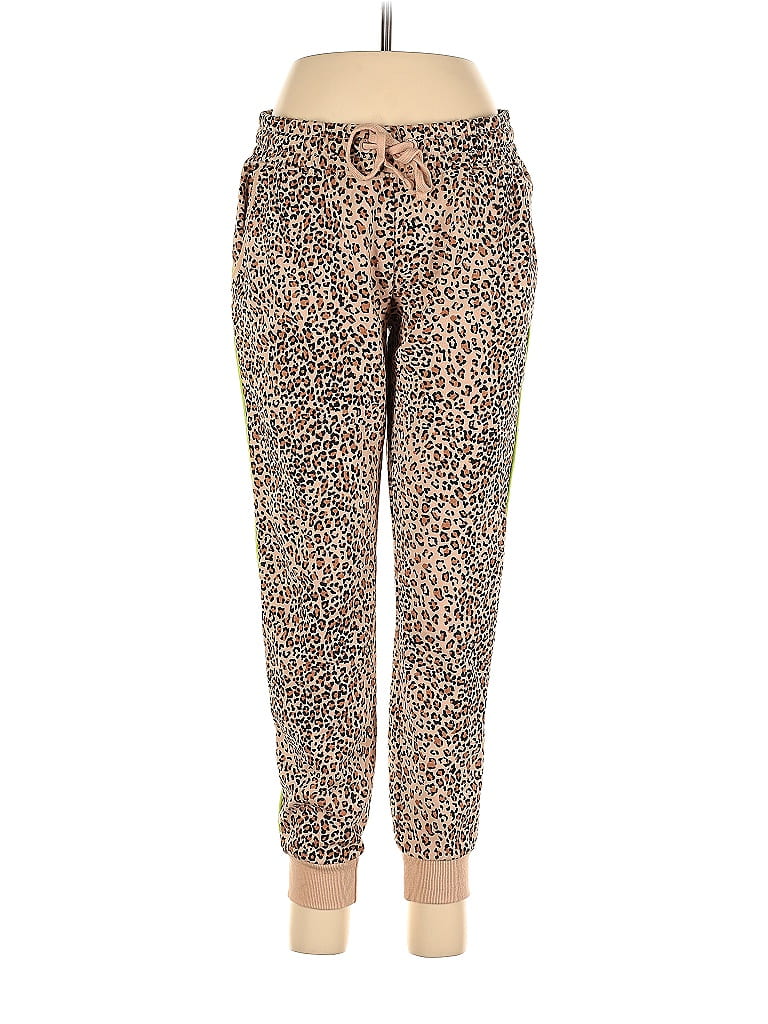 Cotton On Leopard Print Tortoise Animal Print Brown Sweatpants Size M ...