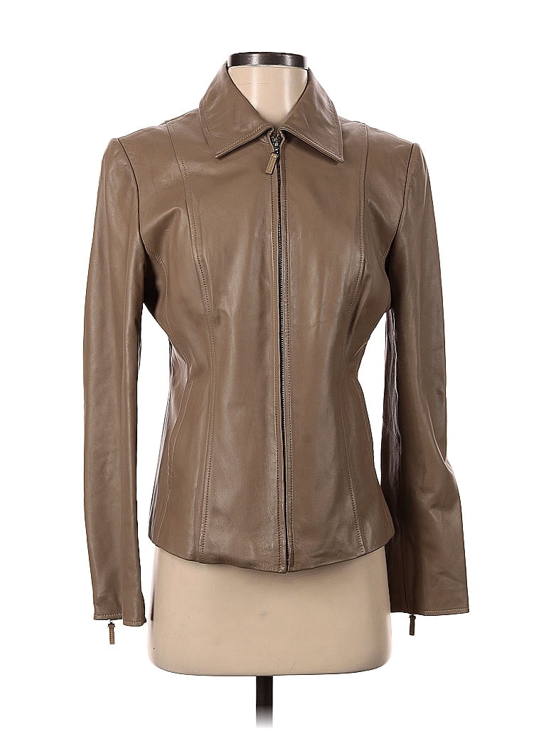 Pamela Mccoy Leather Jacket