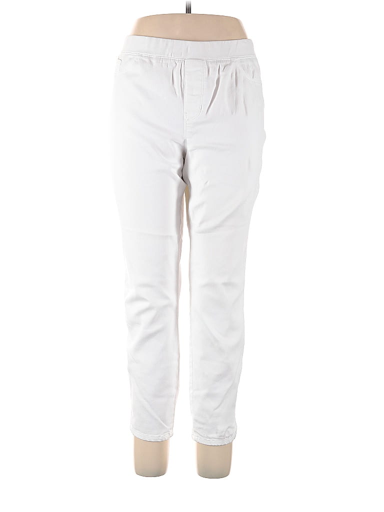 Sound/Style by Beau Dawson Solid White Casual Pants Size XL - 60% off ...