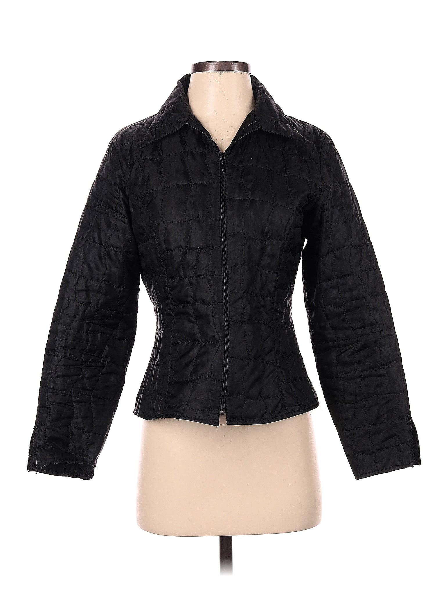 Anne Fontaine 100% Polyester Black Jacket Size Sm (2) - 93% off | ThredUp