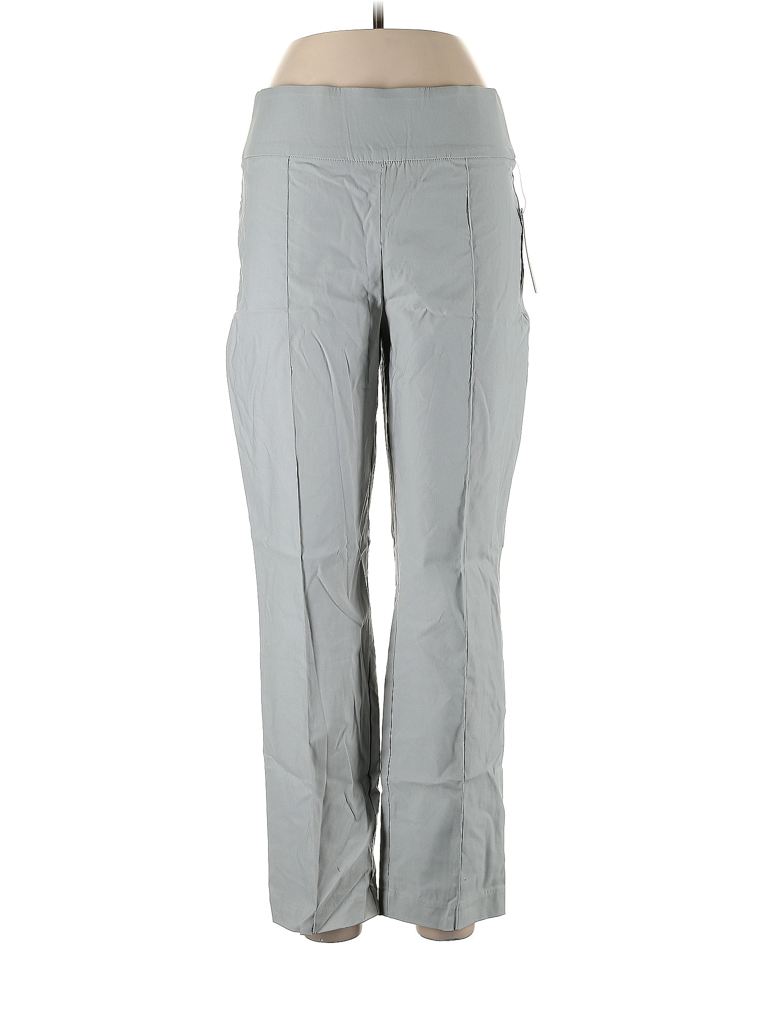 Violets & Roses Solid Gray Casual Pants Size 12 - 66% off | ThredUp