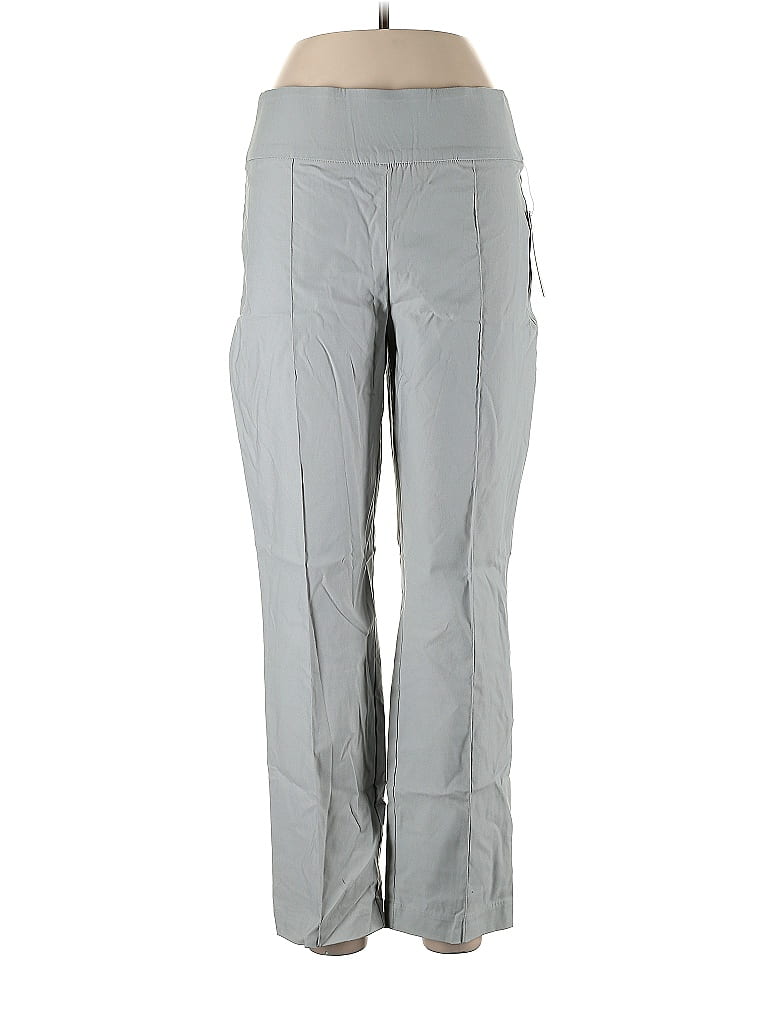 Violets & Roses Solid Gray Casual Pants Size 12 - 66% off | ThredUp