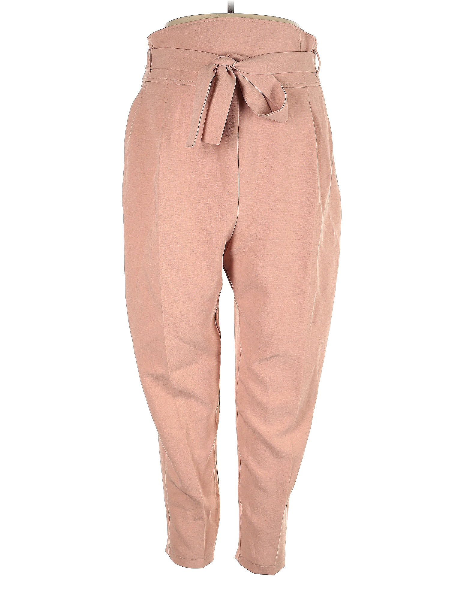 ASOS Solid Pink Dress Pants Size 14 - 62% off | ThredUp
