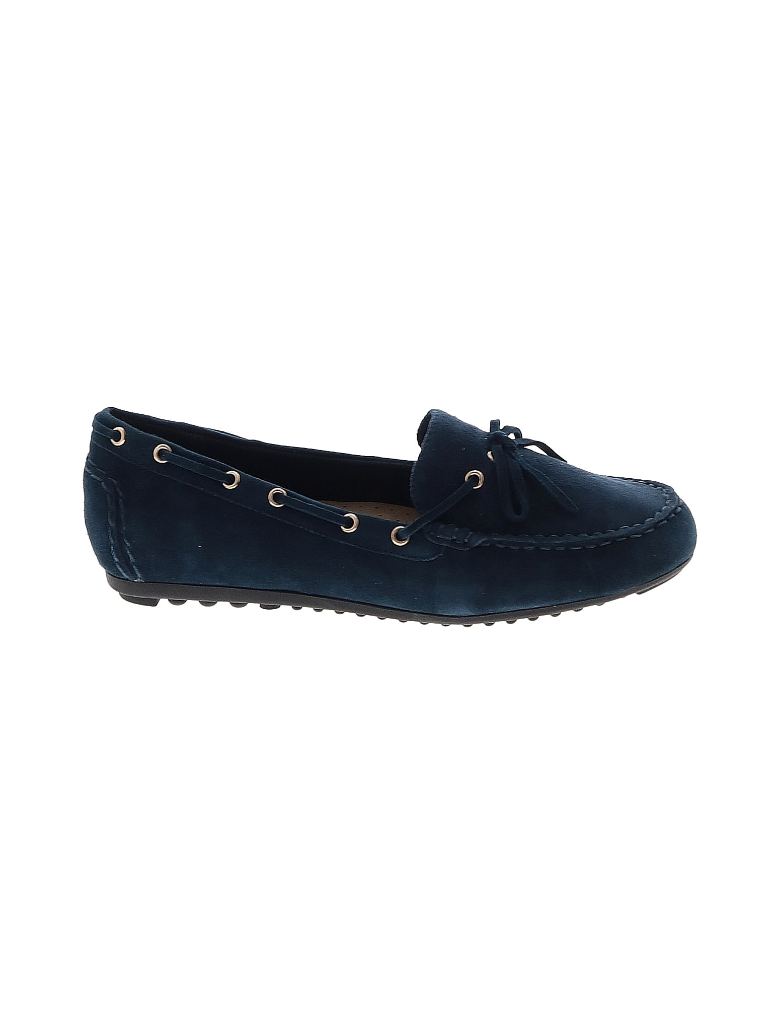 Bella Vita Solid Navy Blue Flats Size 7 - 66% off | ThredUp