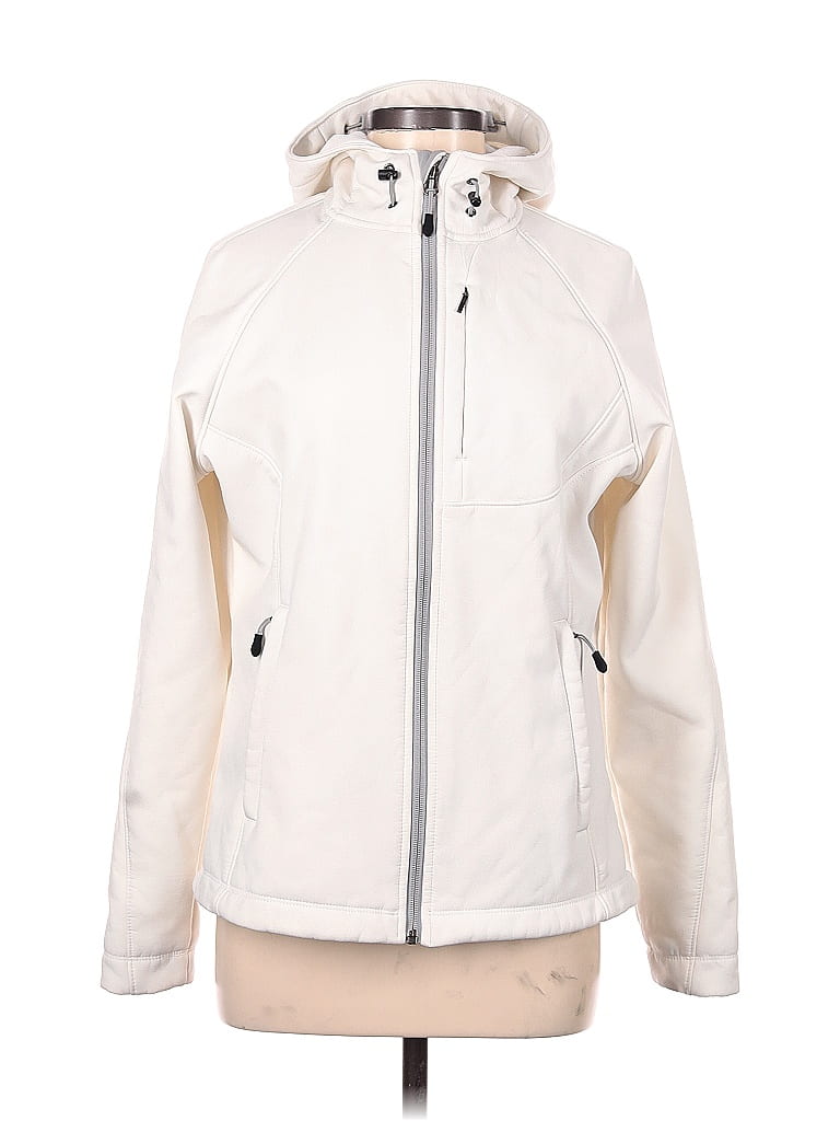 KIRKLAND Signature Solid White Jacket Size M - 53% off | ThredUp