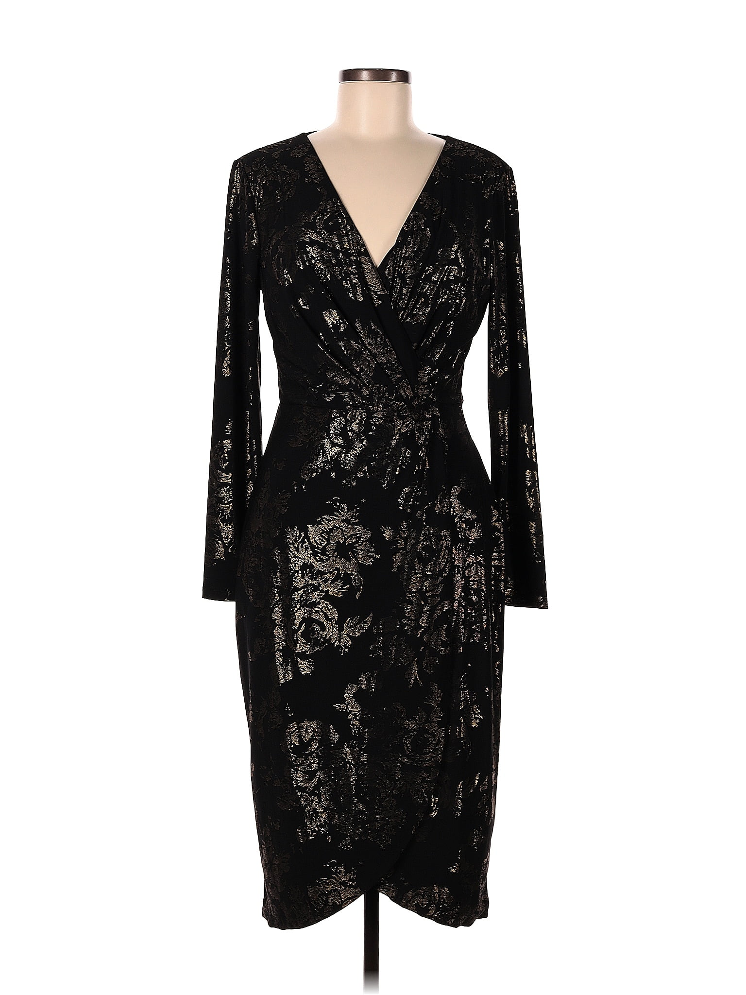 Rachel Rachel Roy Solid Black Cocktail Dress Size L 63 Off Thredup