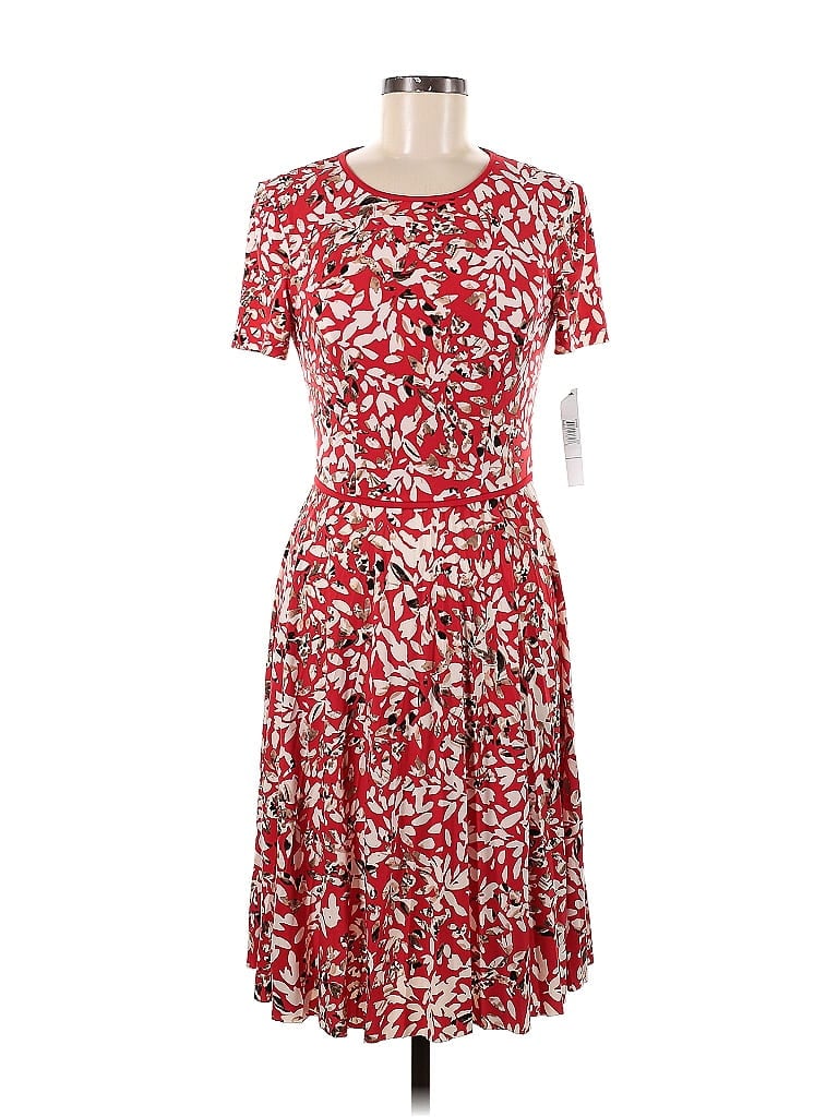 Maggy London Multi Color Red Casual Dress Size 6 69 Off Thredup