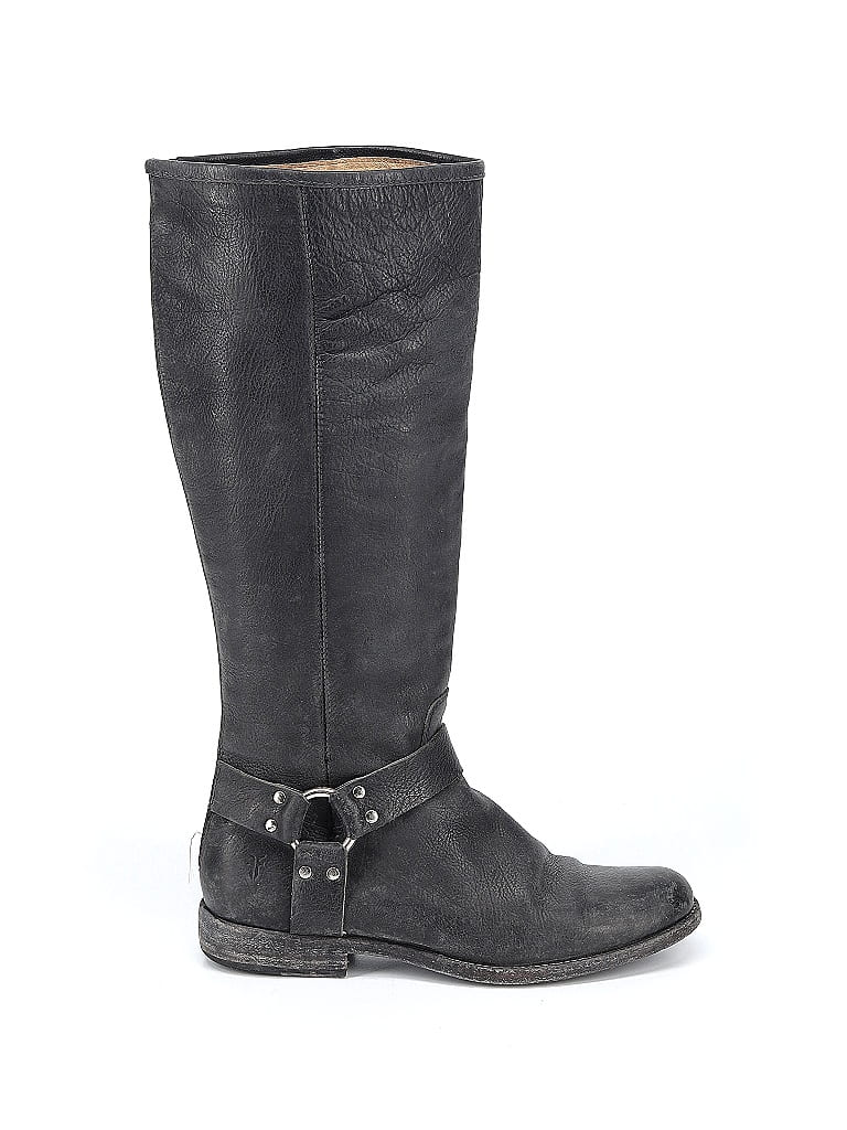 FRYE Solid Black Boots Size 10 - 84% off | ThredUp