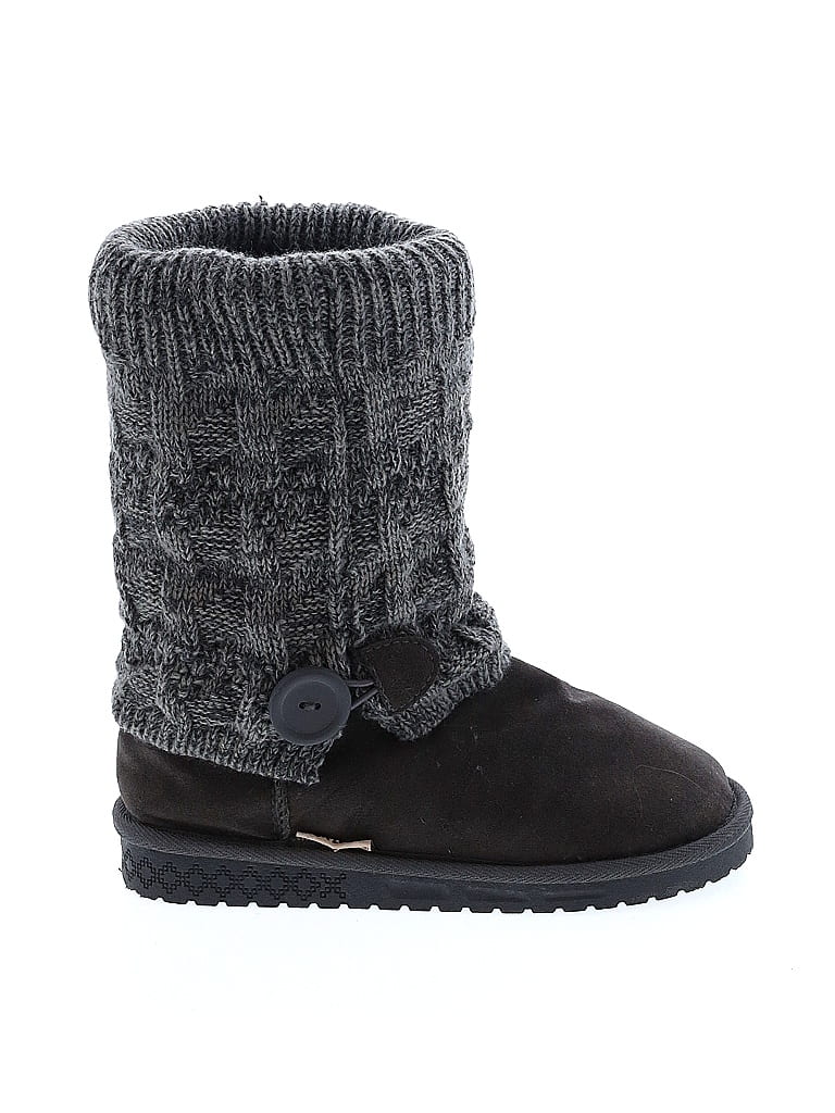 Muk Luks 100% Other Gray Boots Size 7 - 46% off | ThredUp