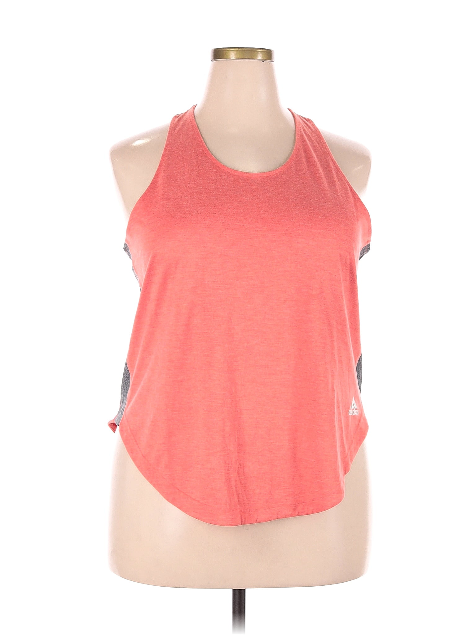 Adidas Pink Active Tank Size 2X (Plus) - 60% off | ThredUp