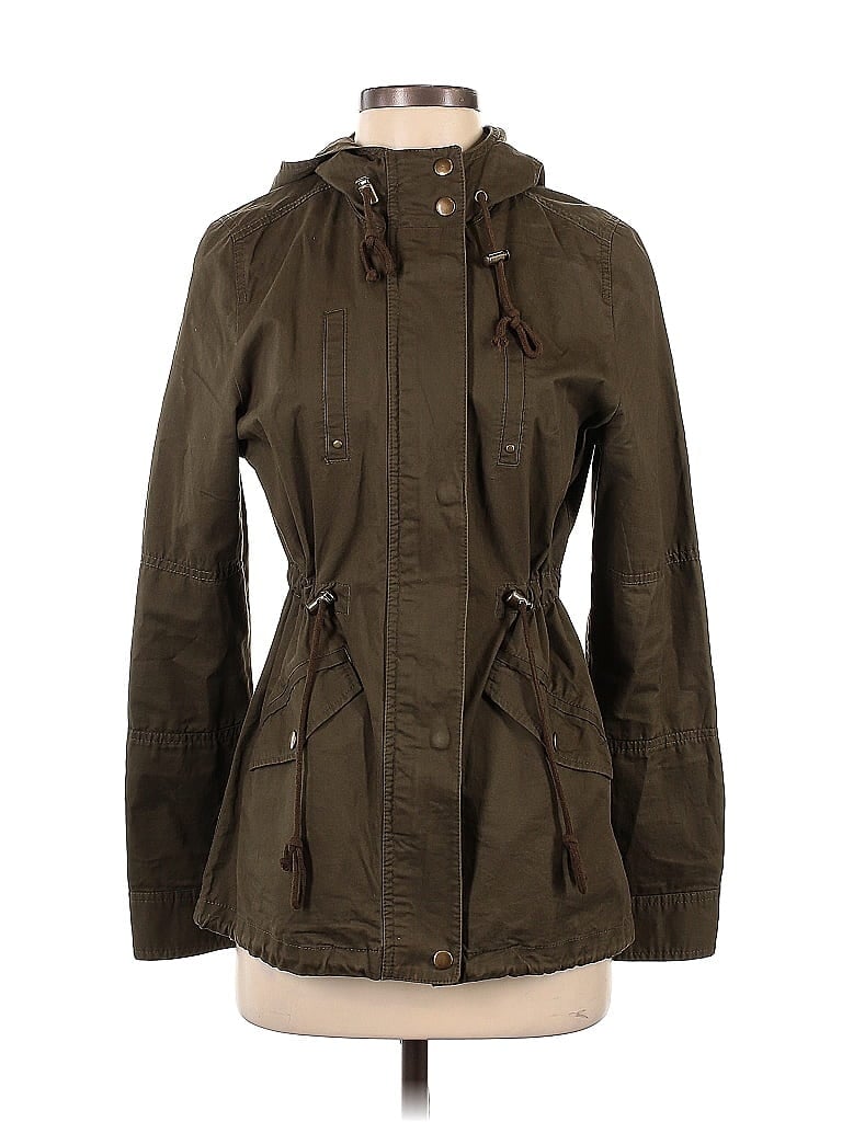 Love Tree 100% Cotton Solid Green Jacket Size S - 56% off | ThredUp