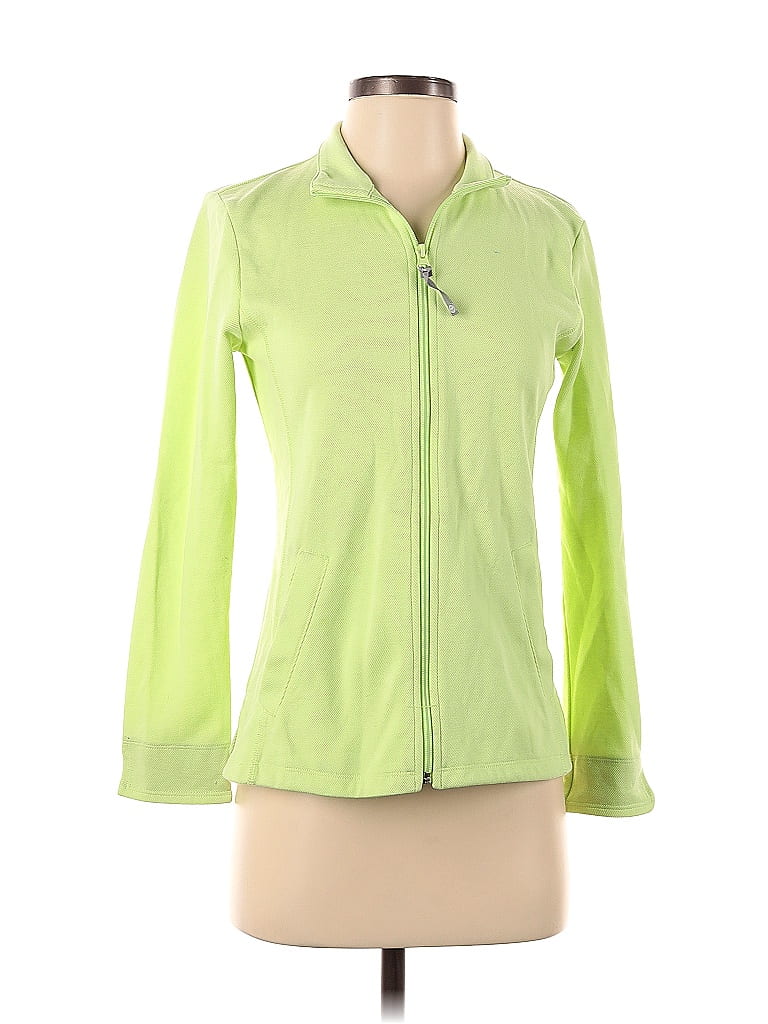 T by Talbots Green Track Jacket Size P - 70% off | ThredUp