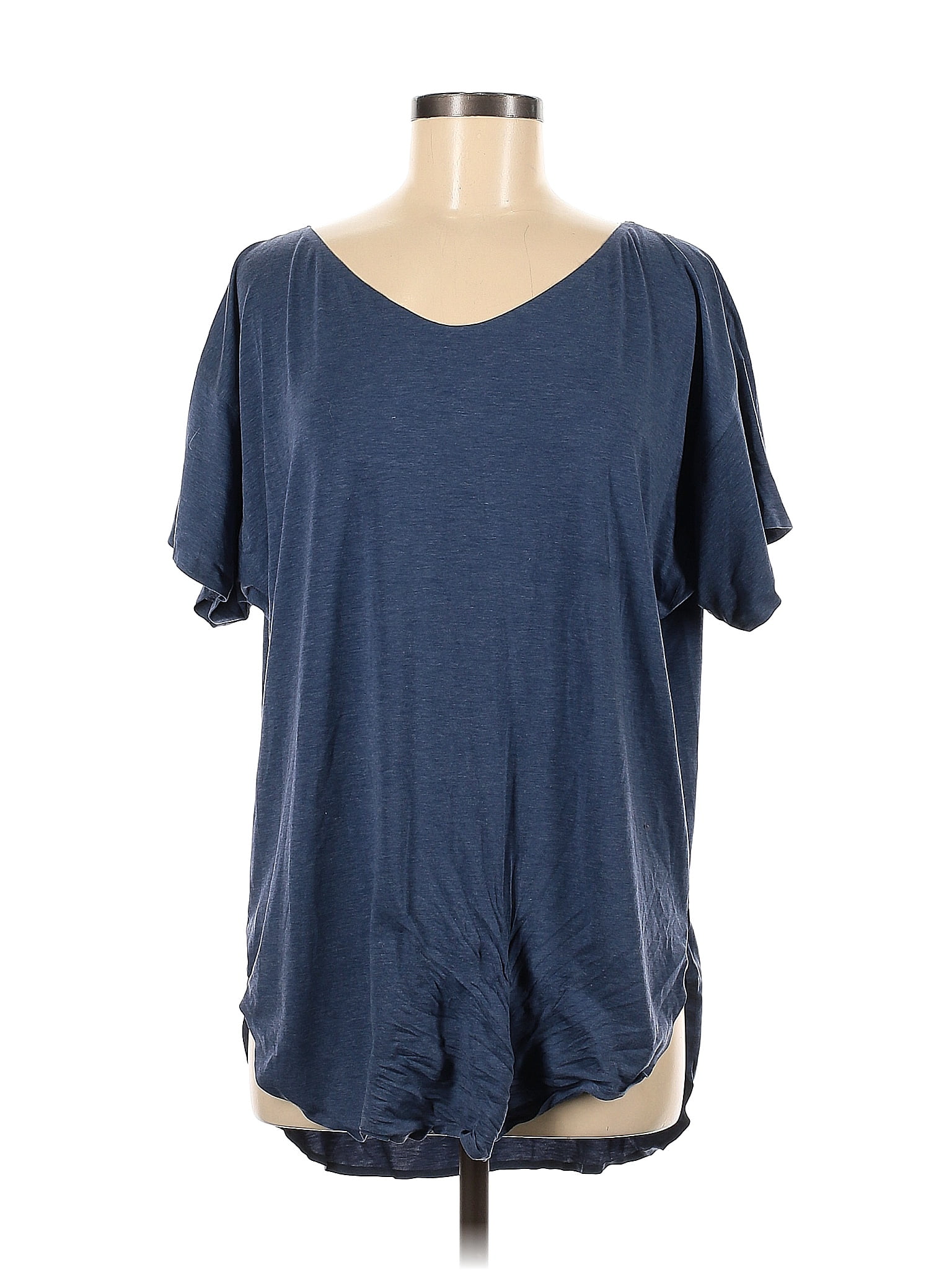 Uniqlo Blue Short Sleeve T-Shirt Size M - 52% off | ThredUp