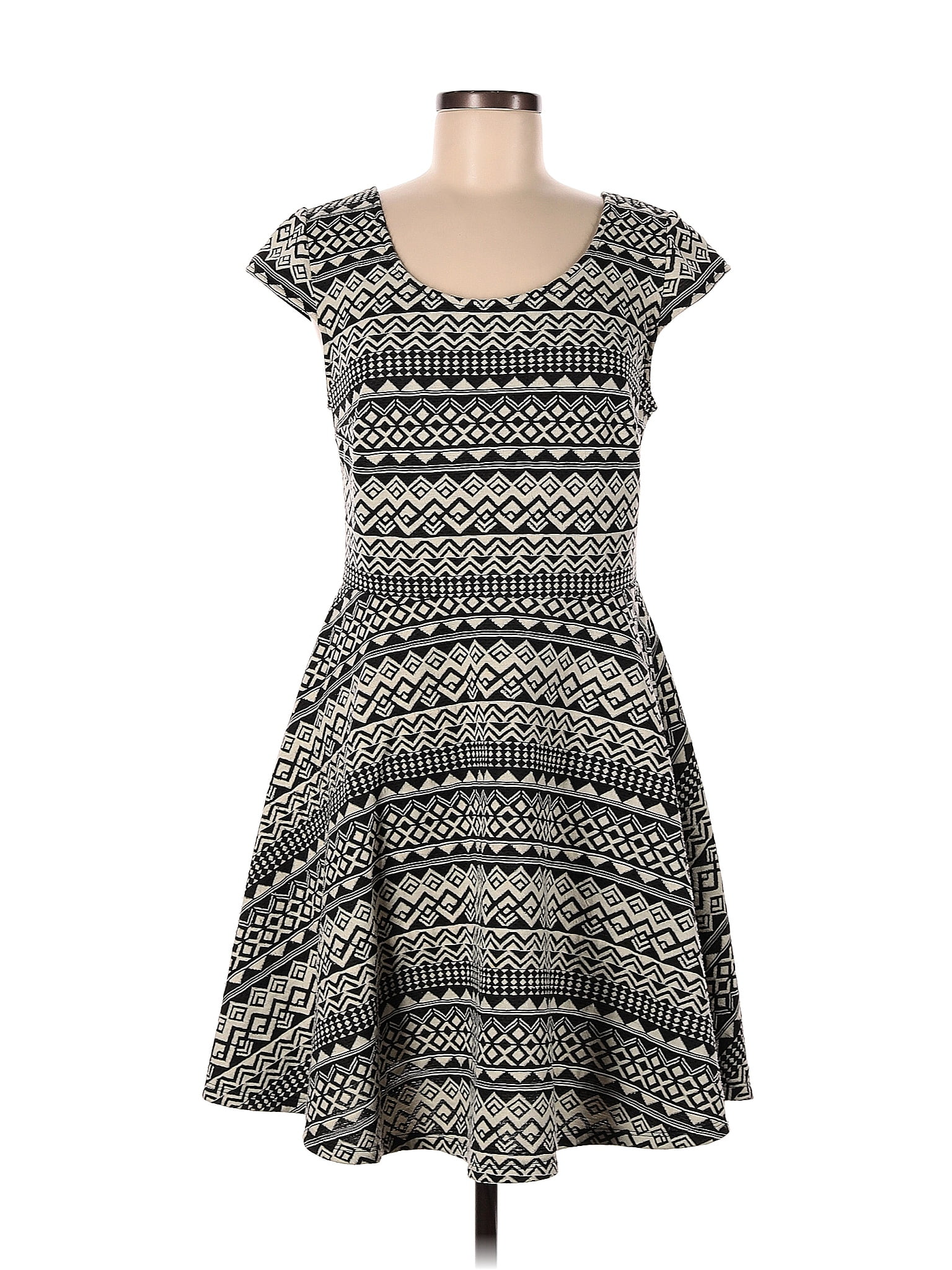 Mossimo Supply Co. Multi Color Gray Cocktail Dress Size L - 59% off ...