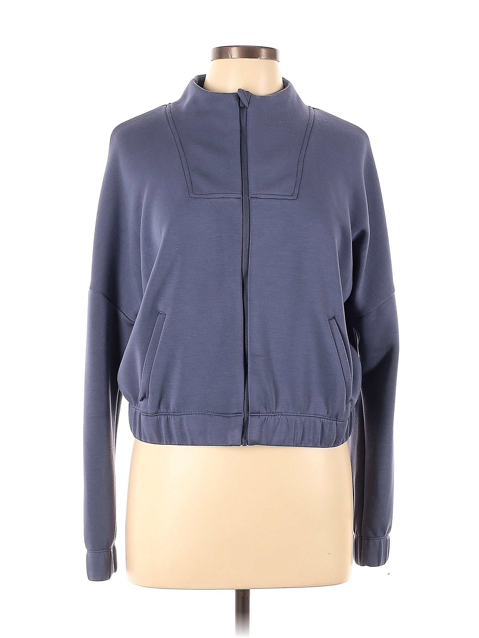 90 Degree by Reflex Blue Track Jacket Size L - 64% off | ThredUp