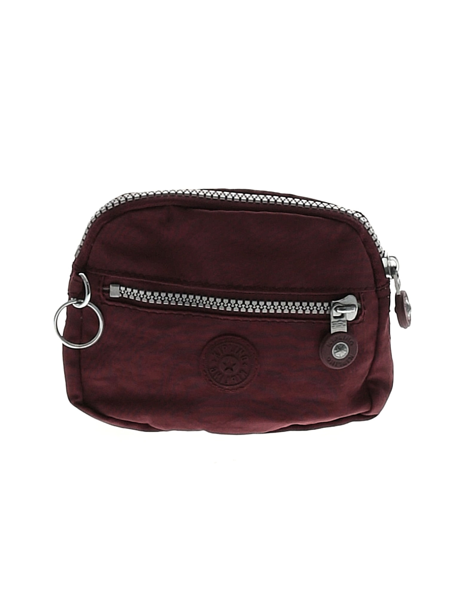Kipling Solid Maroon Burgundy Coin Purse One Size - 50% off | ThredUp