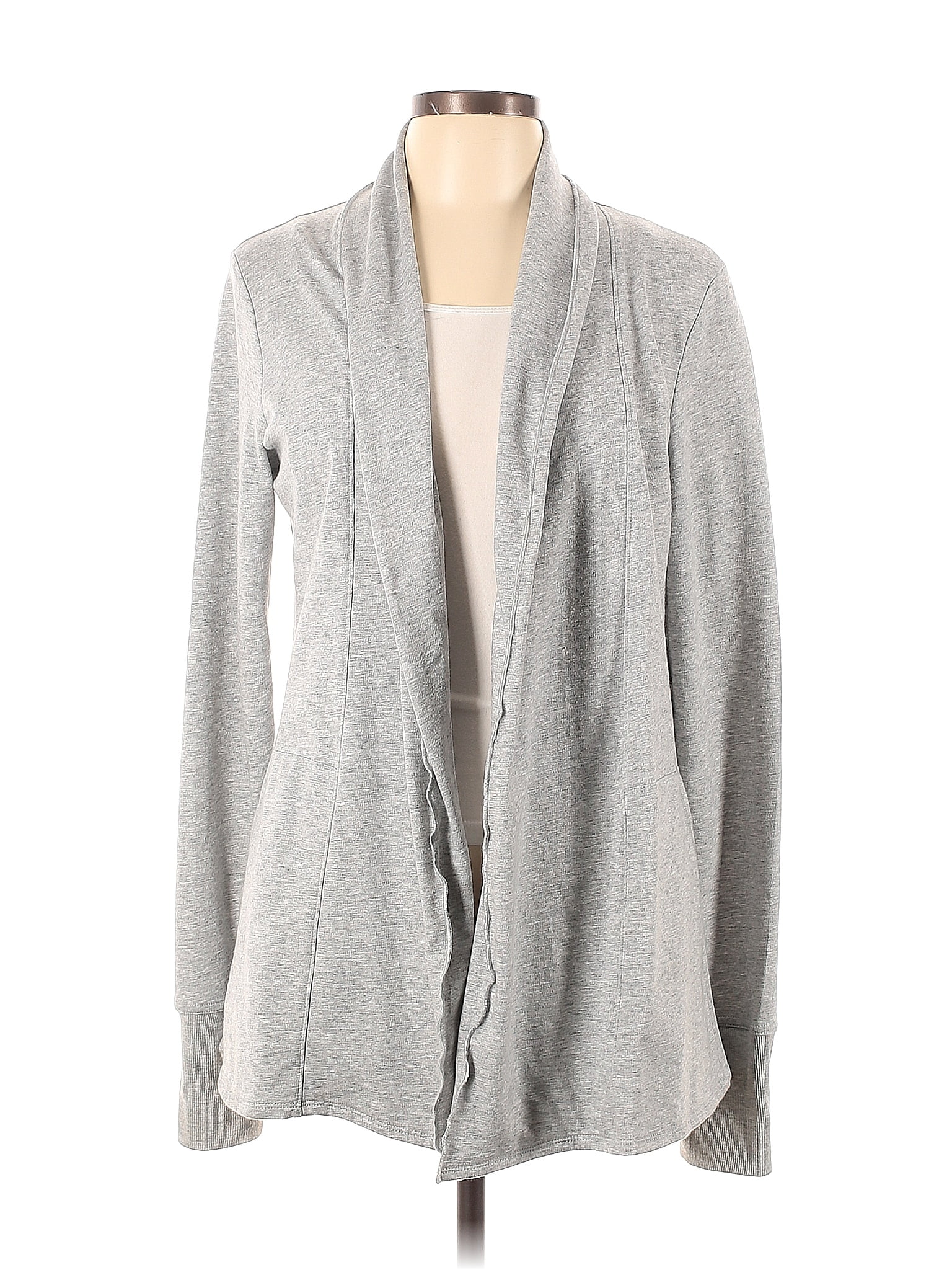 Jockey Color Block Marled Gray Cardigan Size L - 56% off | ThredUp