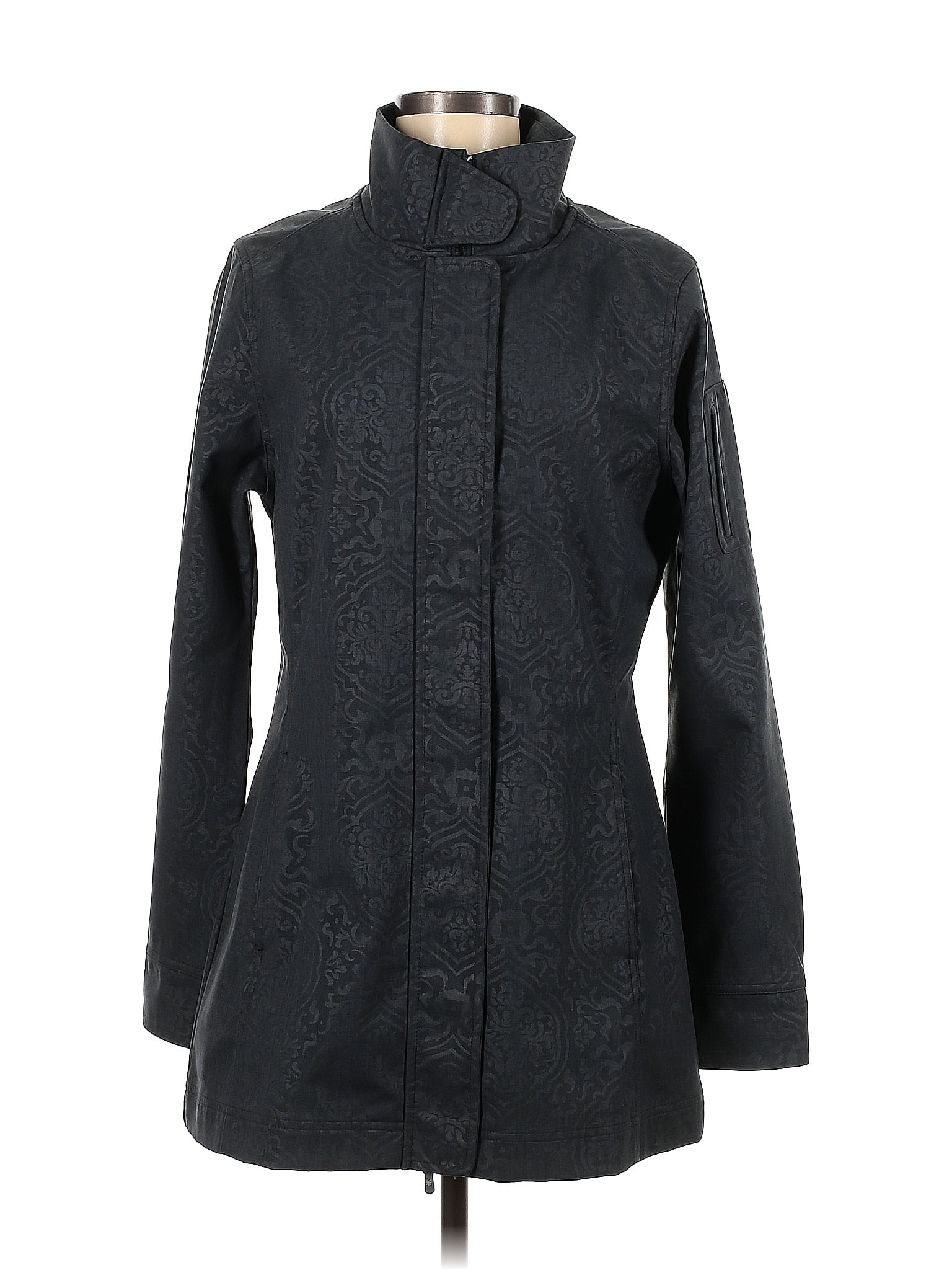 Athleta 100% Polyester Black Jacket Size M - 59% off | ThredUp