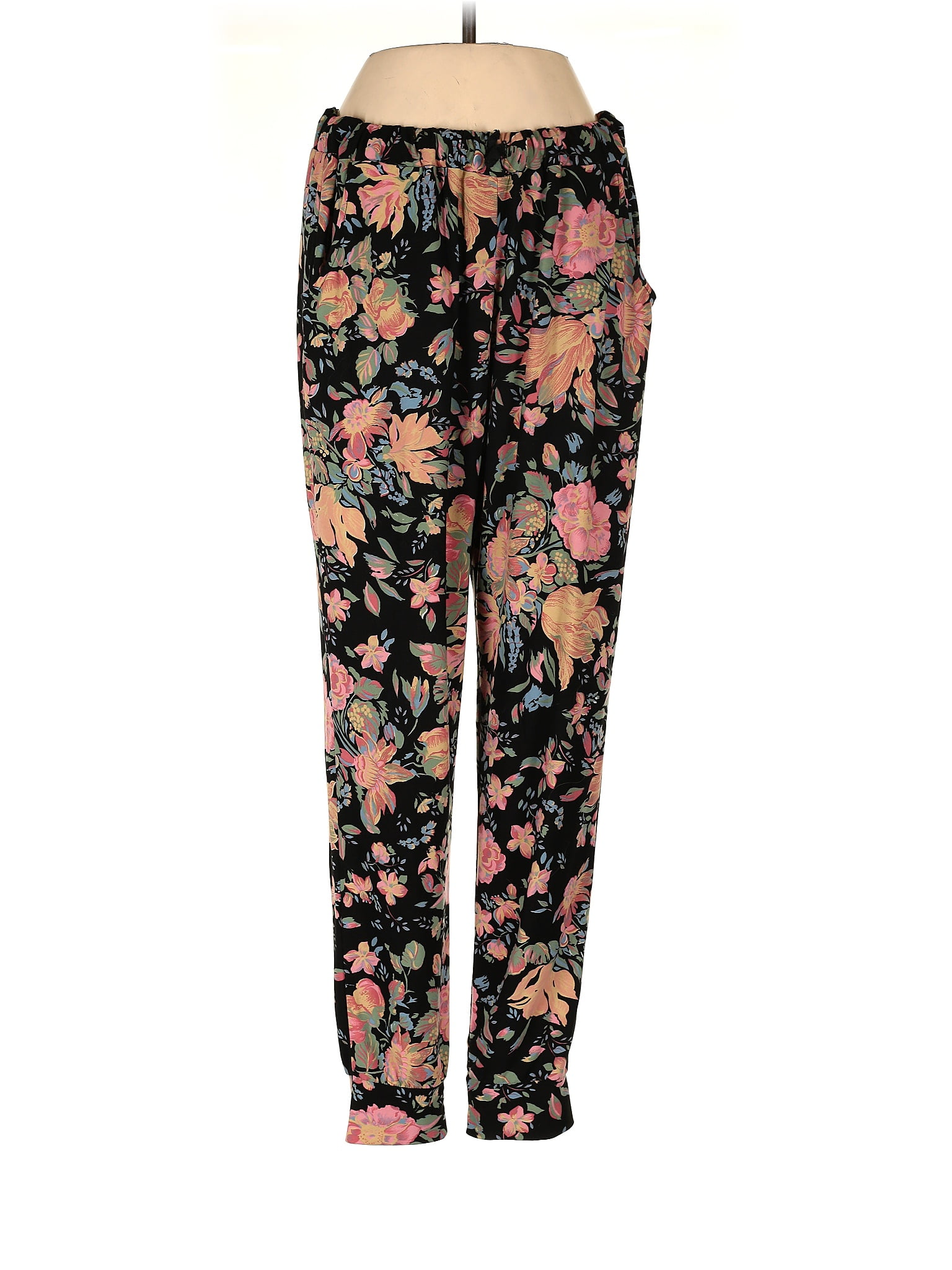 Show Me Your Mumu Floral Black Casual Pants Size S - 69% off | ThredUp